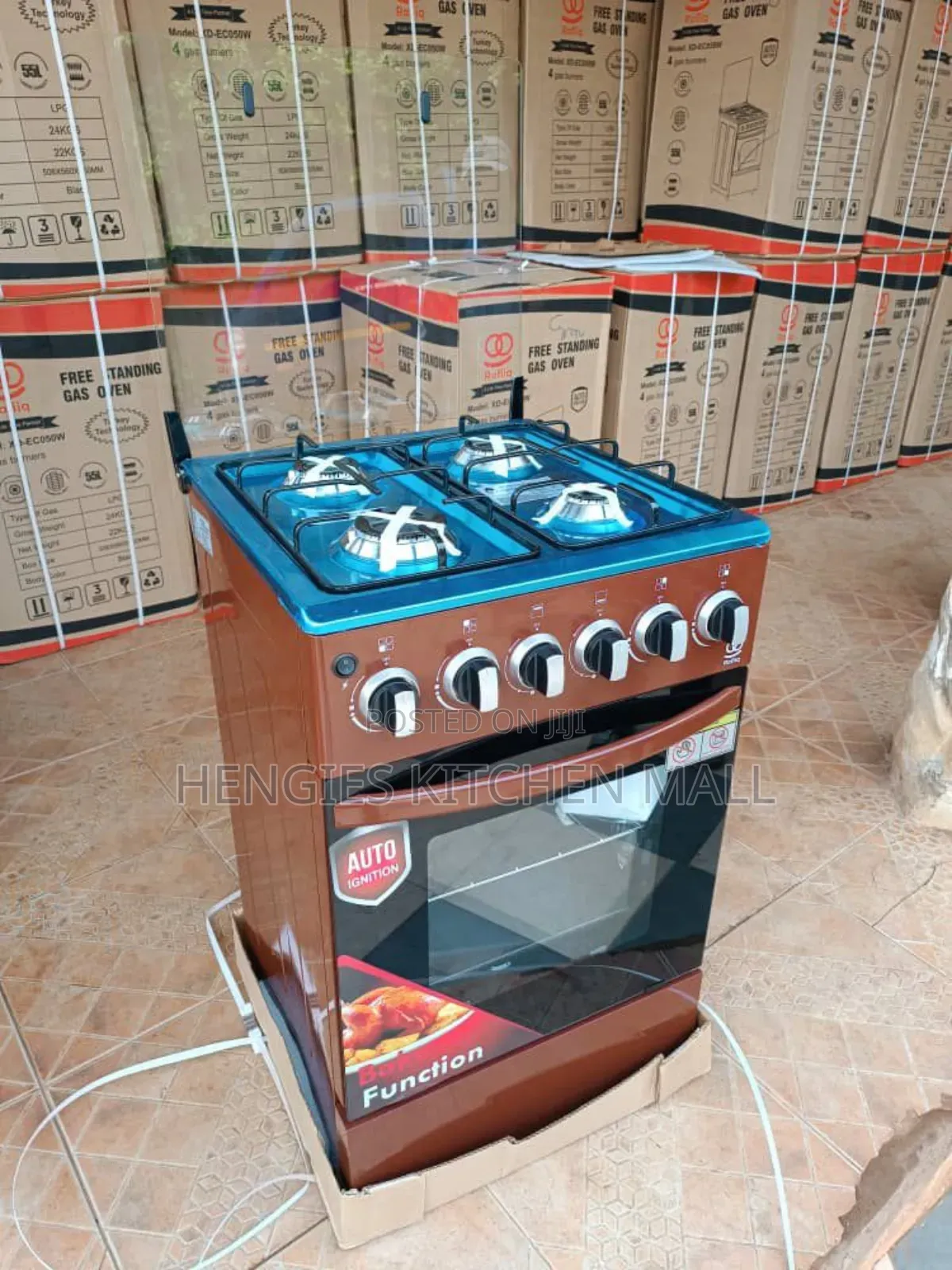 Rafiiq Auto Ignition Gas Cooker With Oven and Grill in Kaneshie ...