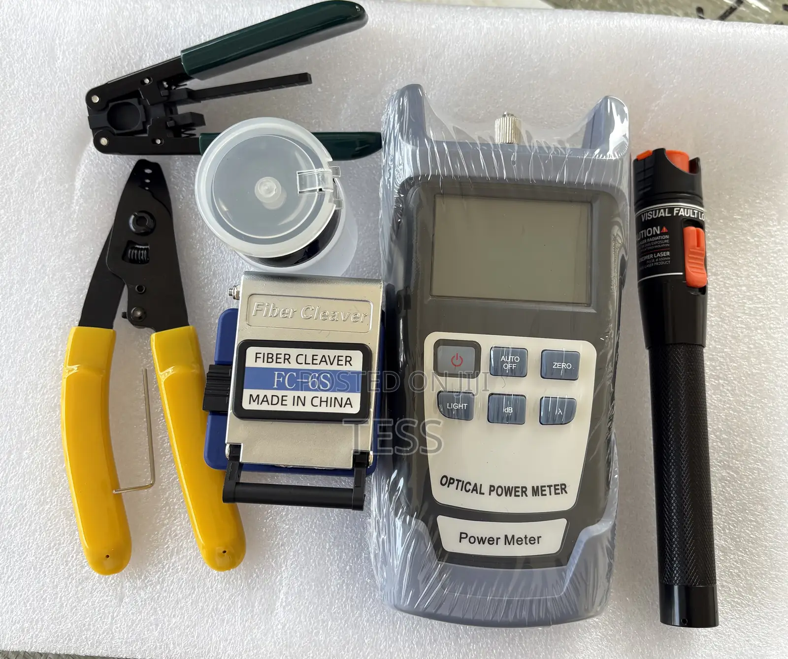 Fiber Optic Termination Tool Kit Assembly Tool Kit Fiber Cleaver in ...