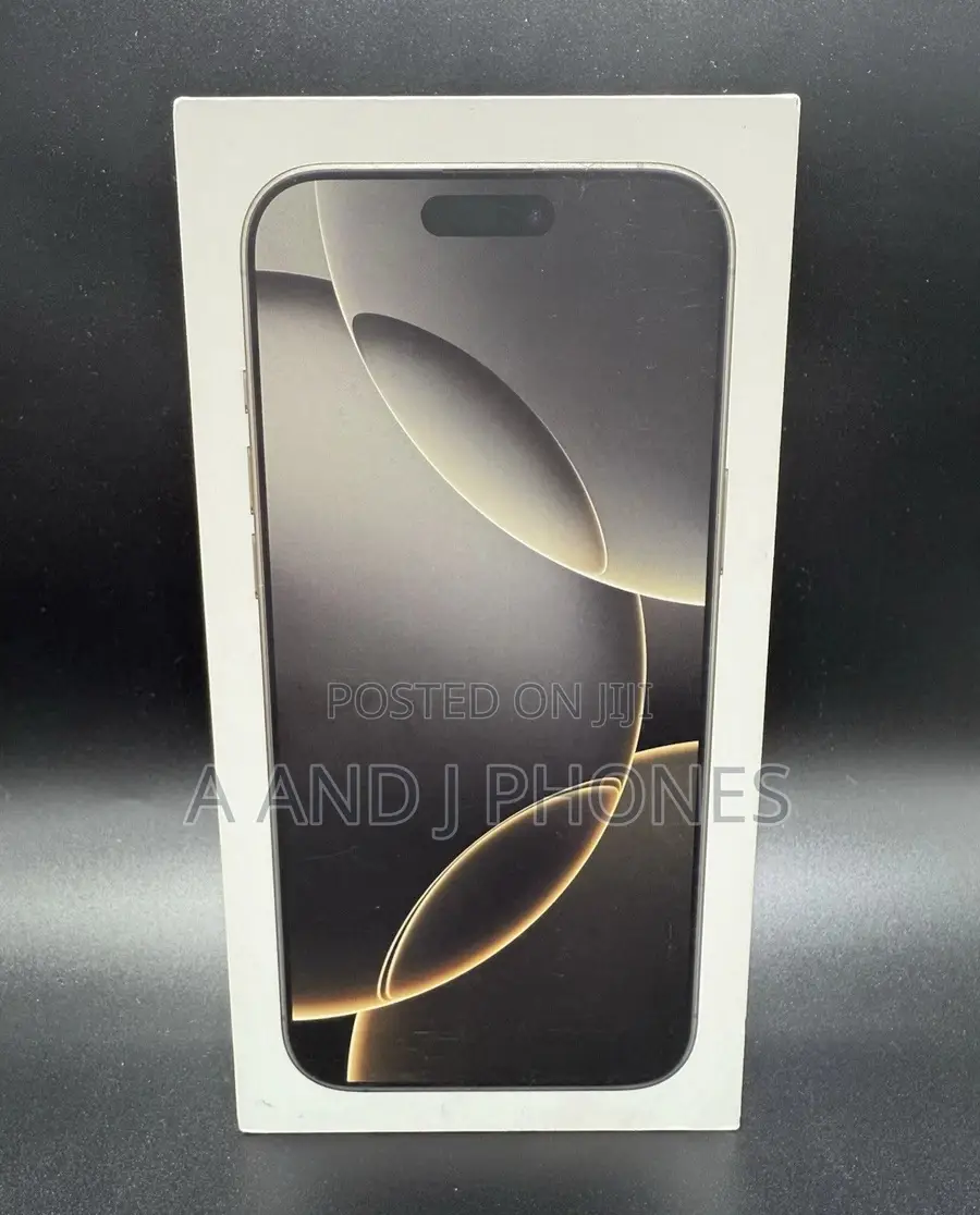 New Apple iPhone 16 Pro Max 1 TB Gold in Accra Metropolitan - Mobile Phones, Authentic Plug ...