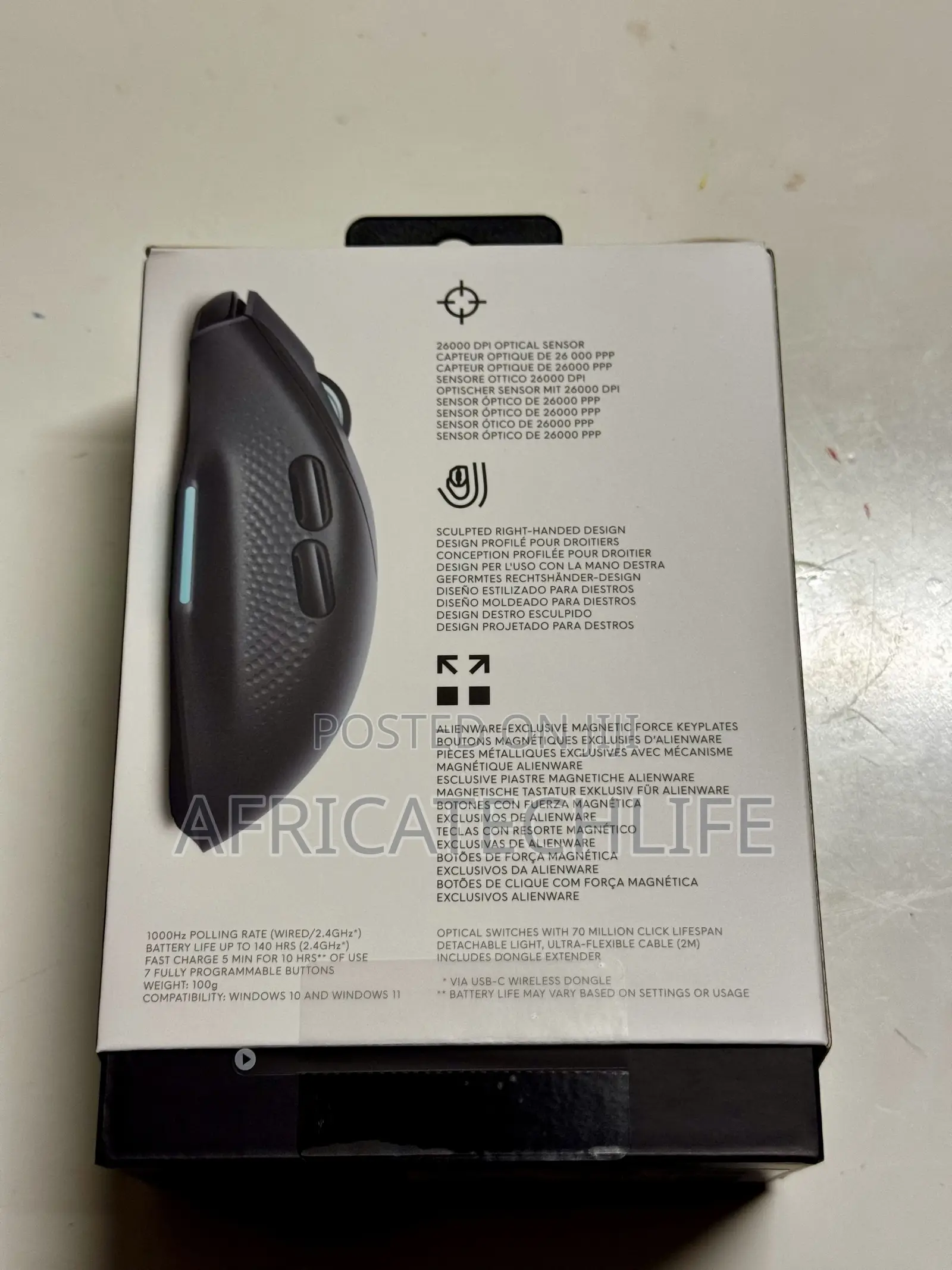 Alienware 620m Gaming Mouse (Aw620) - Brand New in Mamprobi - Computer ...