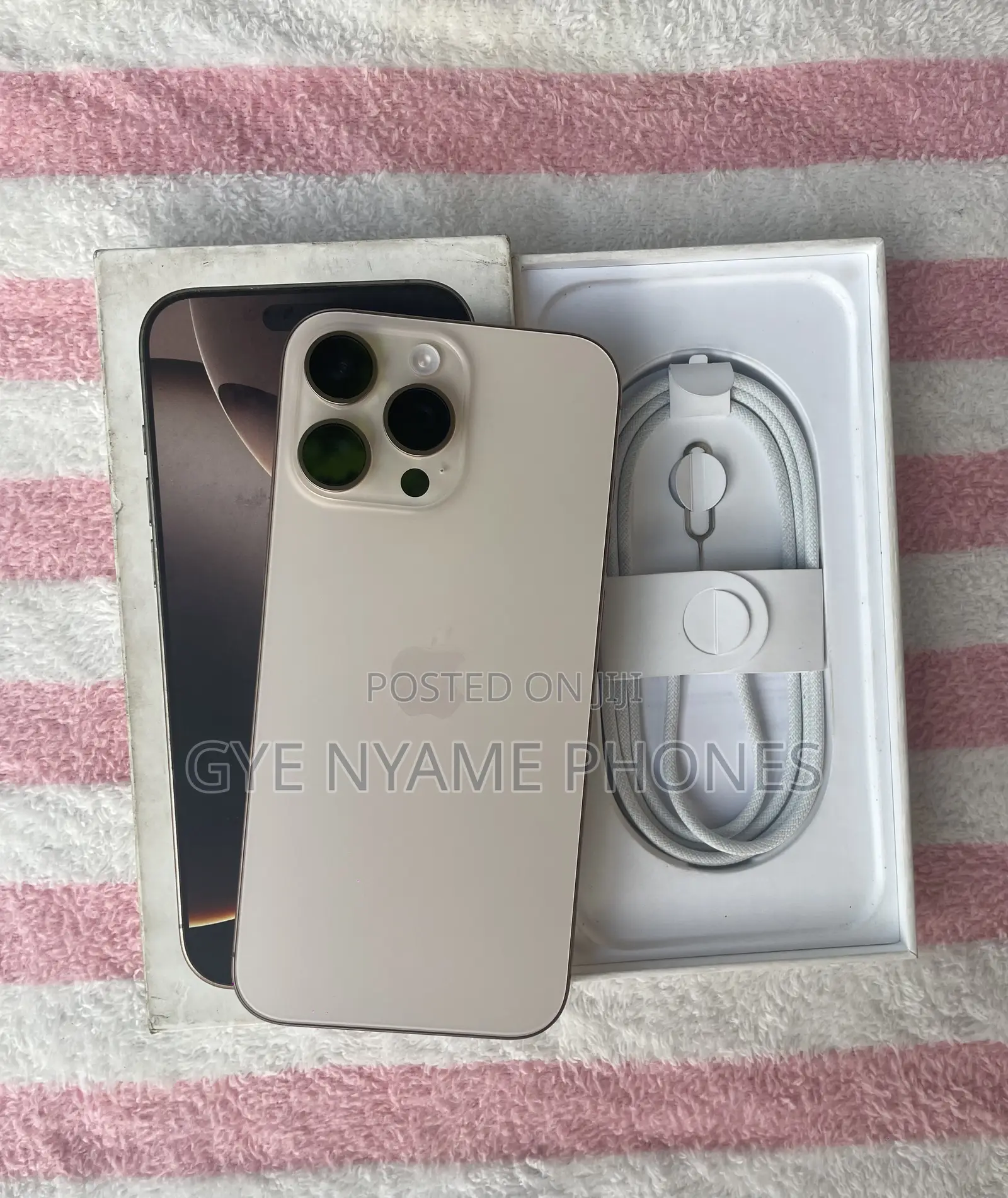 Apple iPhone 16 Pro Max 256 GB Gold in Accra Metropolitan - Mobile Phones, Charles Nana Nyarko ...
