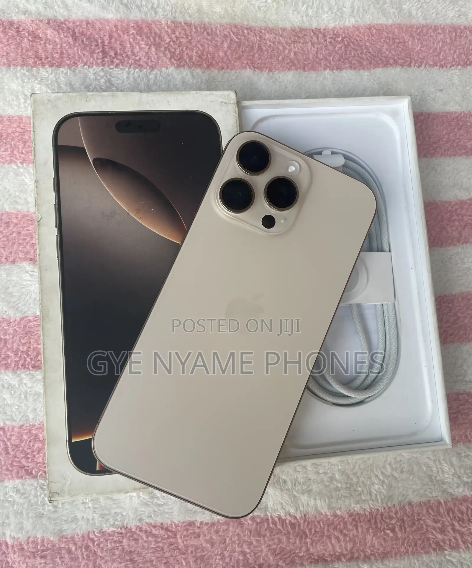 Apple iPhone 16 Pro Max 256 GB Gold in Accra Metropolitan - Mobile Phones, Charles Nana Nyarko ...