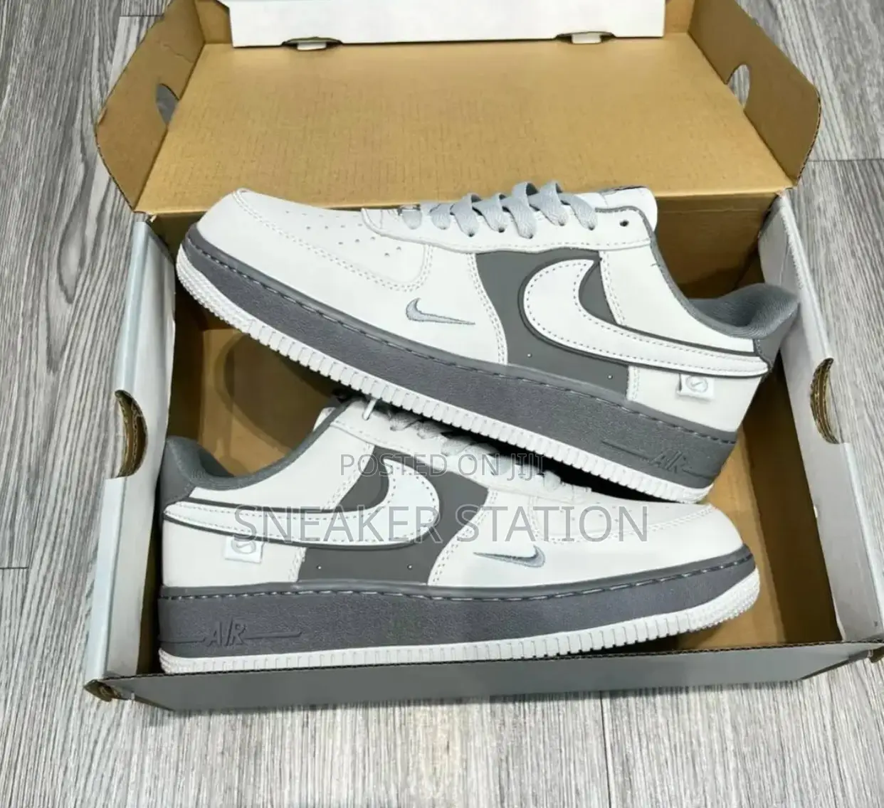 Nike Air Force 1 Custom Grey Available in Dansoman - Shoes, Nii Dormon ...