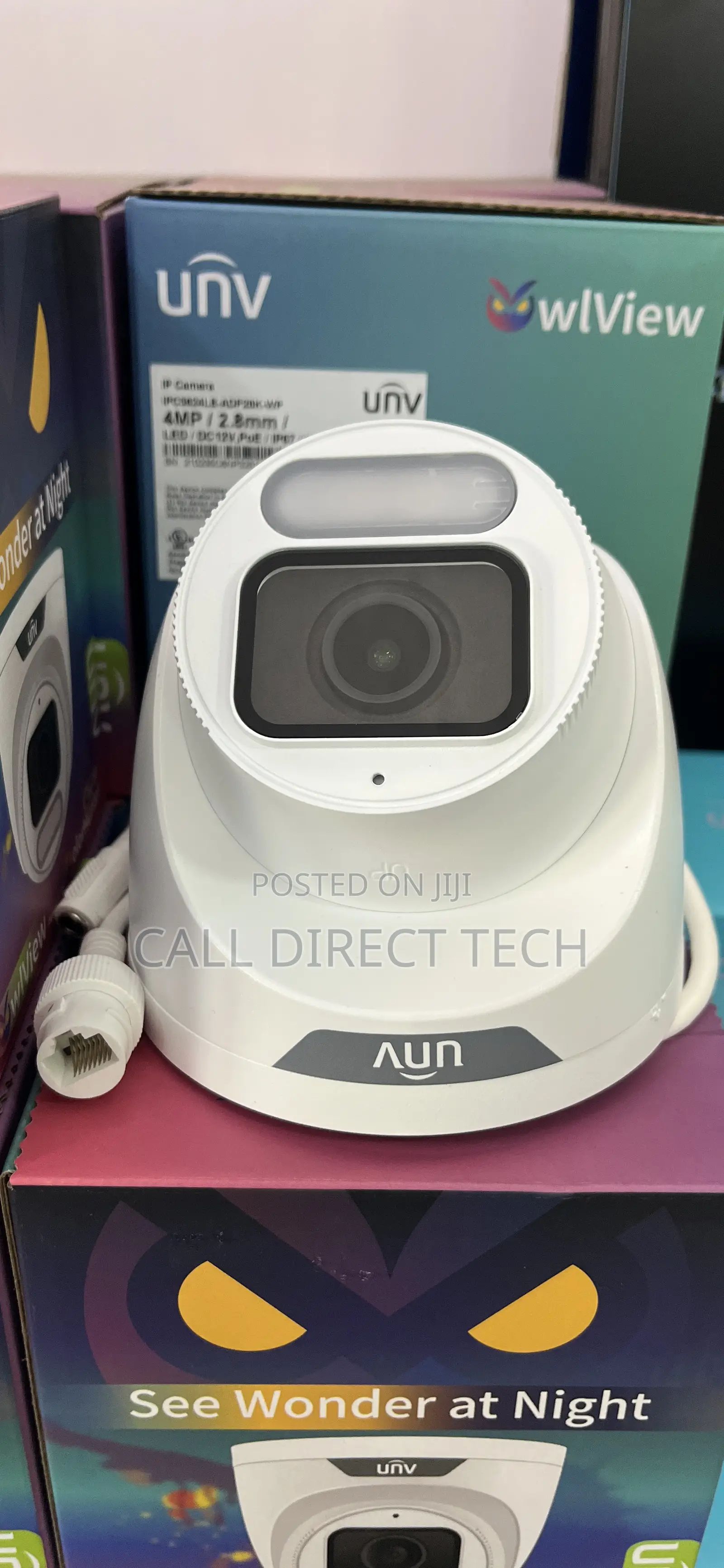 Uniview 4mp Owlview Turret Camera in Osu - Security & Surveillance, Call Direct Tech | Jiji.com.gh