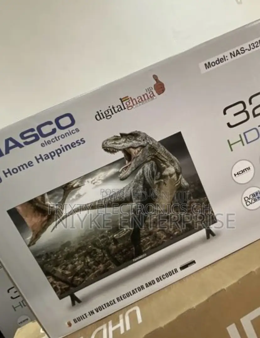 Excellent _ Nas-J32fbfl Nasco 32inch Digital Satellite- Tv in Accra Metropolitan - TV & DVD ...