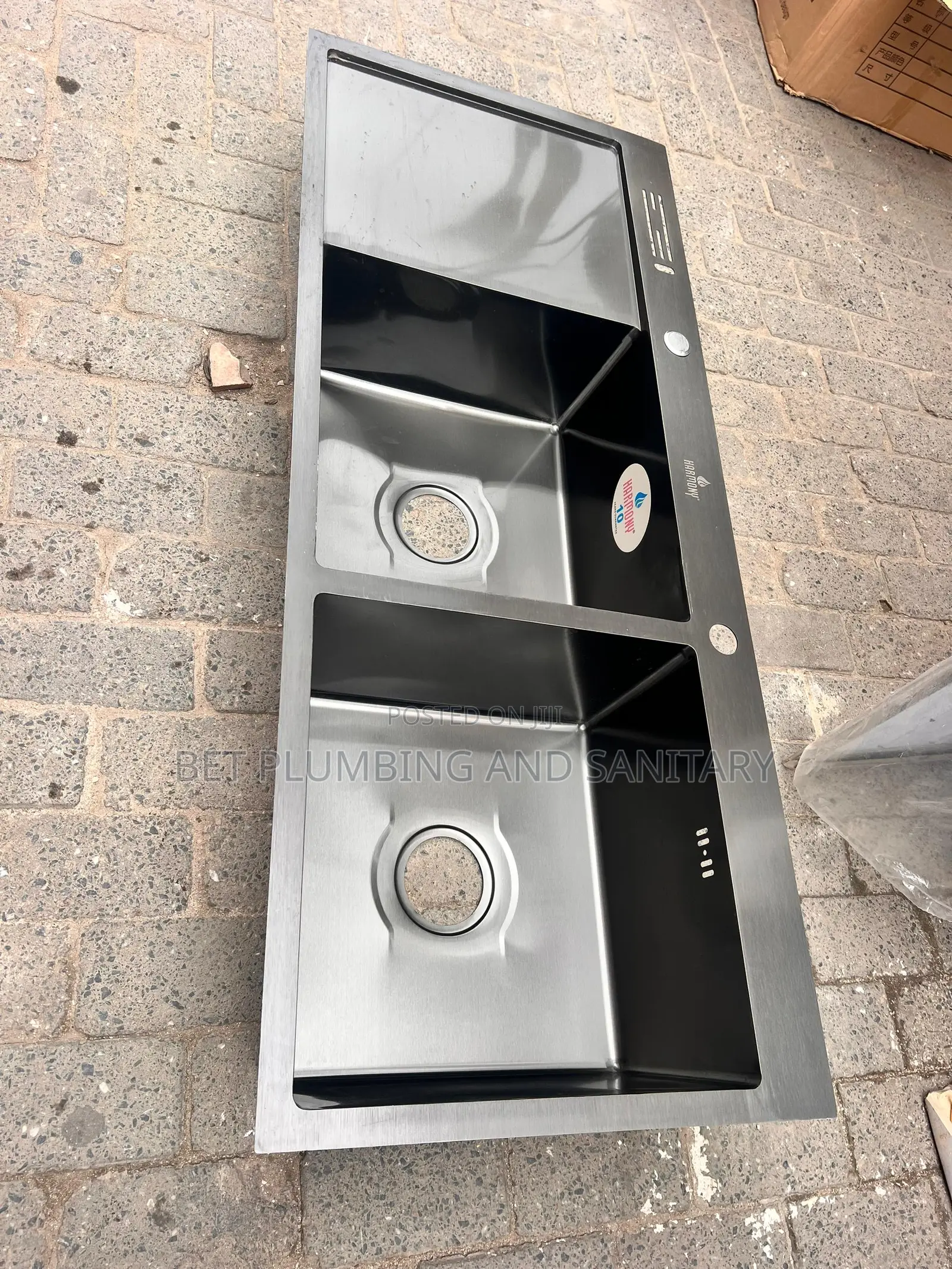 Double Bowl With 1 Arm Cabinet Sink_kitchen Sink_complete in Accra ...