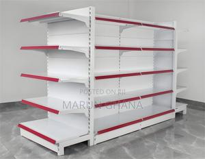Double Sided Rack Shelves for Supermarket Pharmacy Gondola Racks in ...