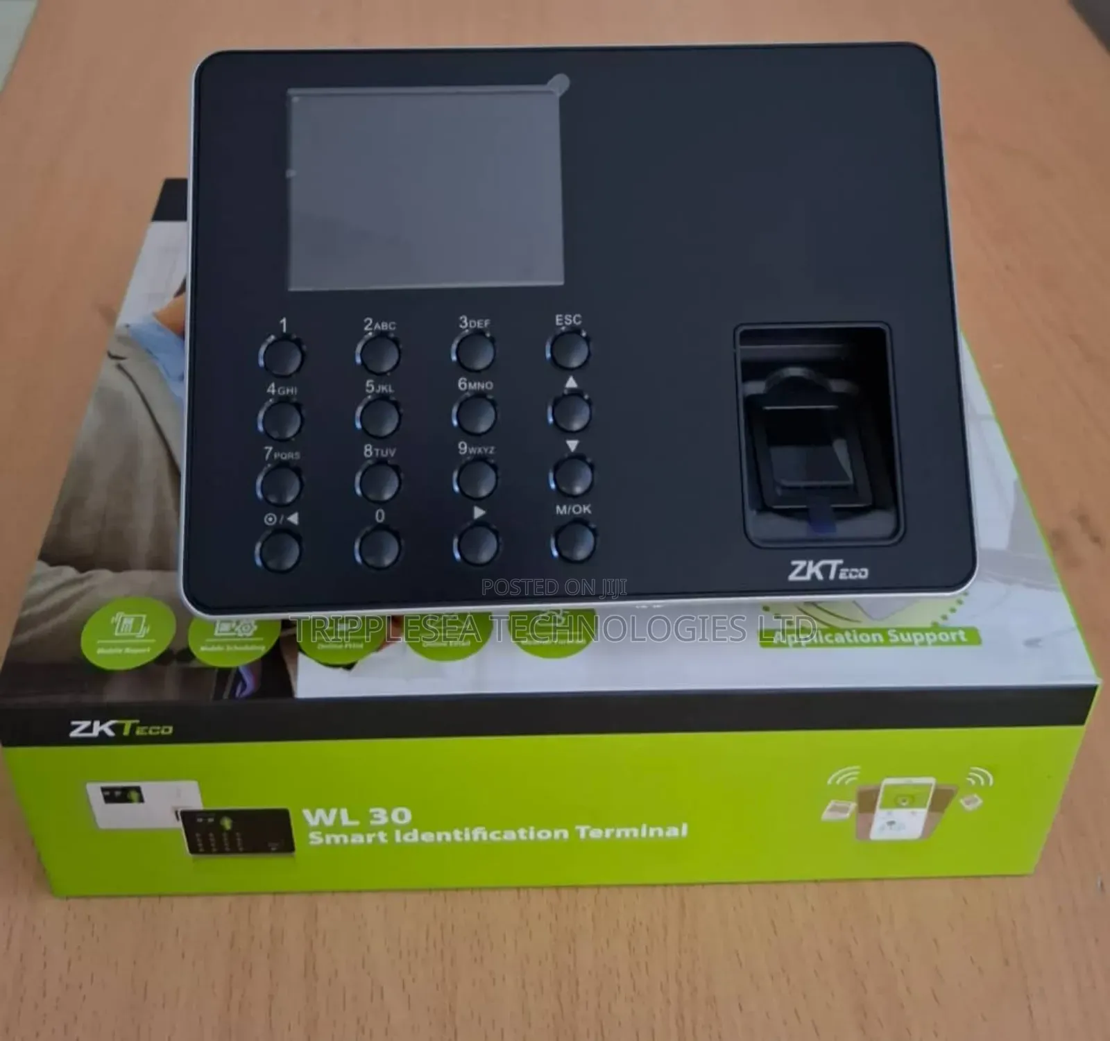 Zkteco Wl30 - Smart Time Attendance + Finger + Phone + Password Wl30 ...