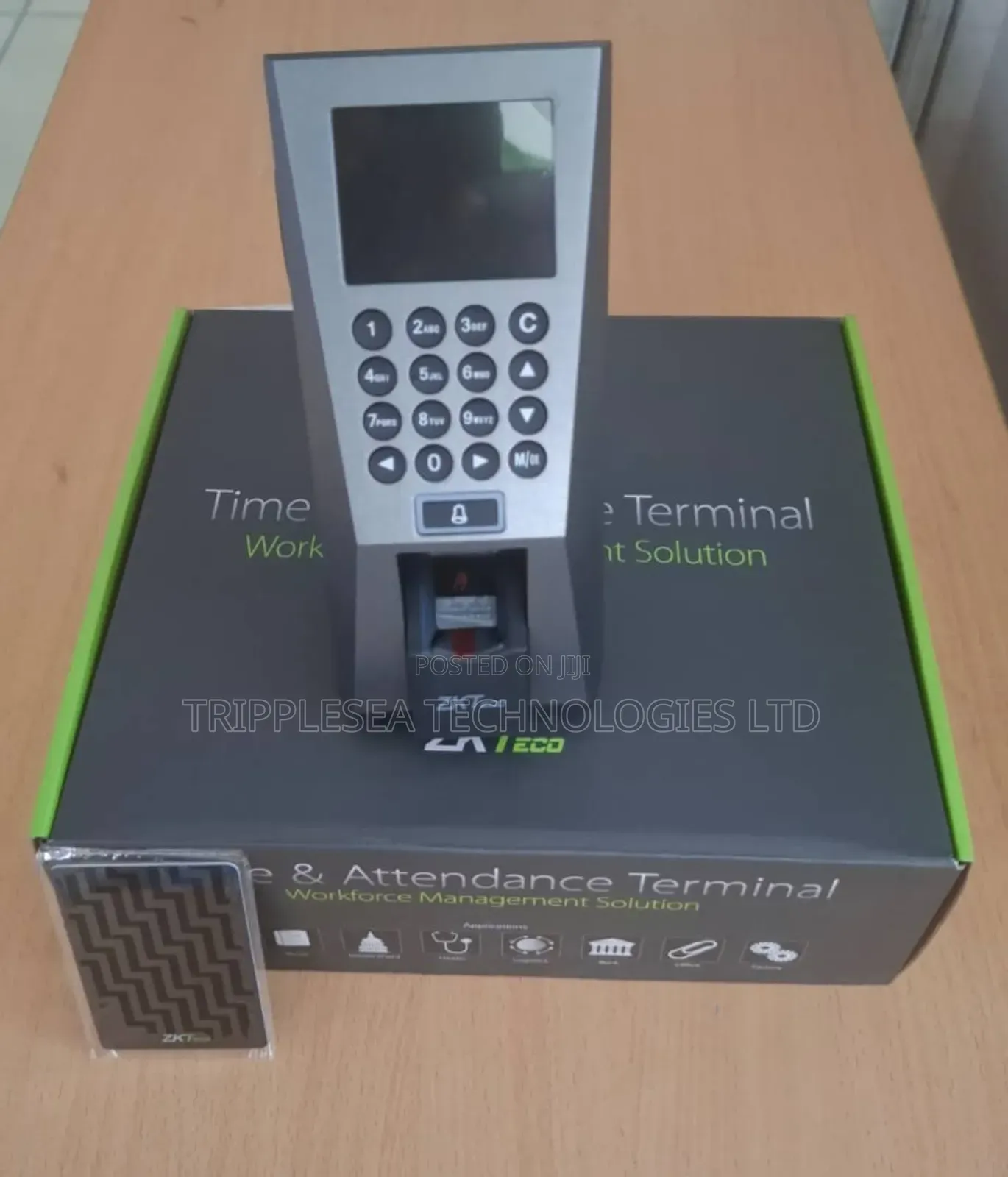 Zkteco F18: Access Control Terminal + Card + Finger + Password in Accra ...