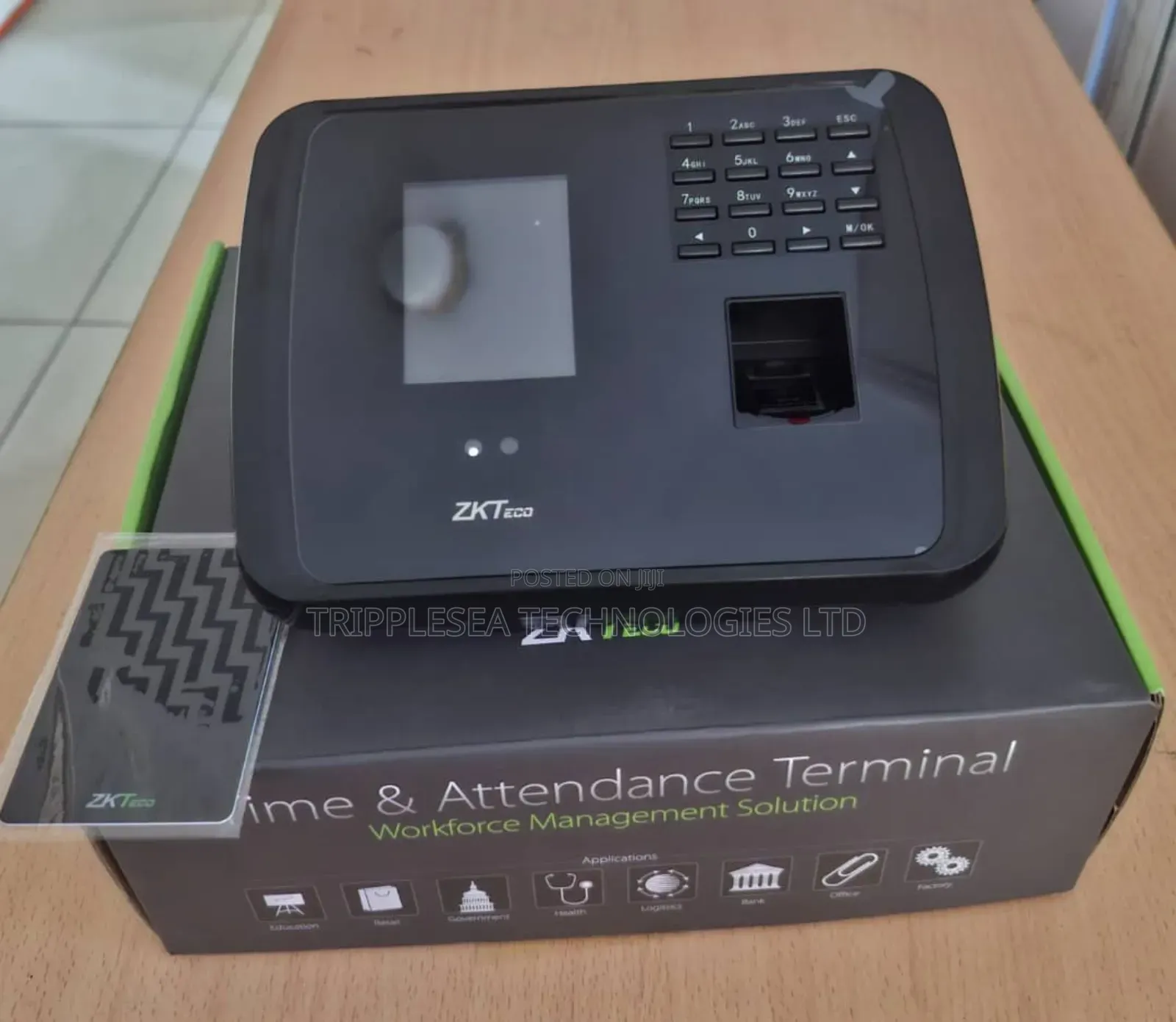 Zkteco Mb460 - Time Attendance Terminal+Card+Finger+Face for sale ...