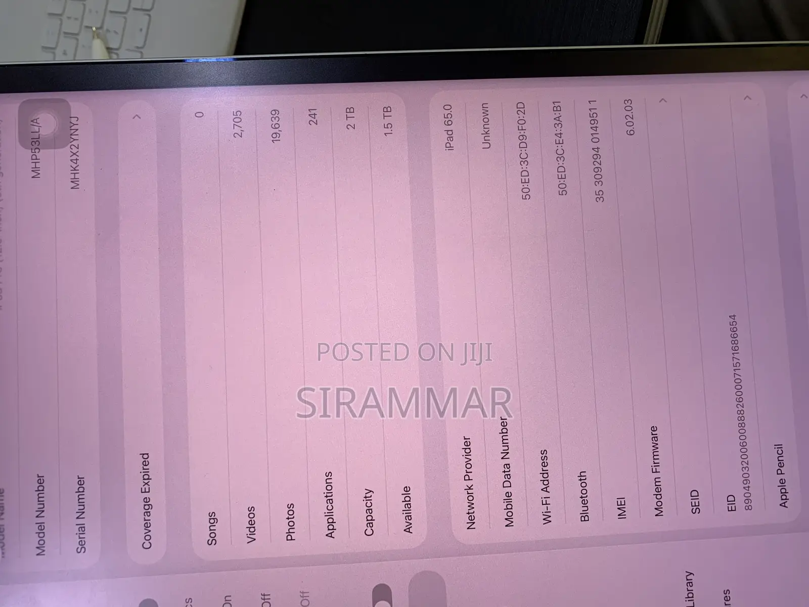 Apple iPad Pro 12.9 (2021) 2 TB Silver in Madina - Tablets, Sirammar ...