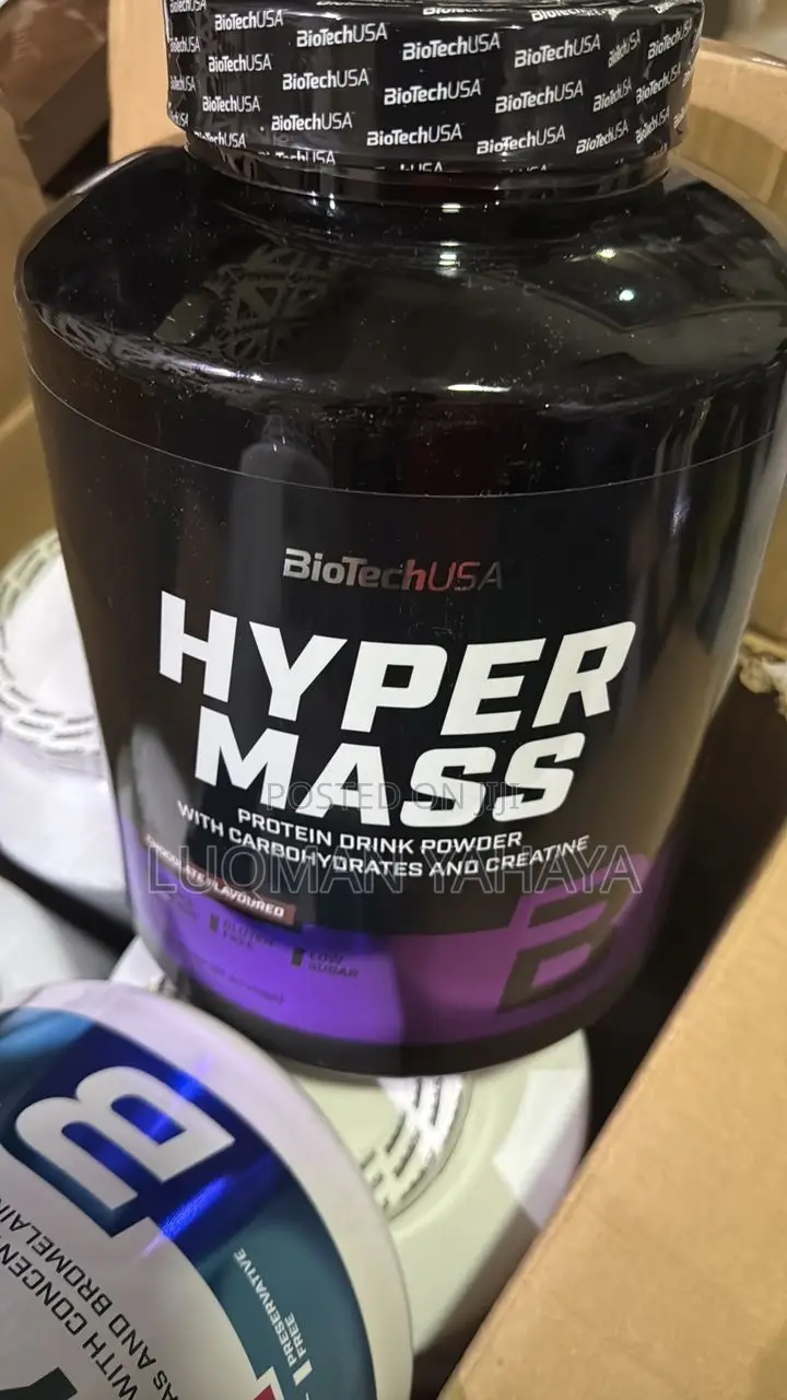 Biotechusa Hyper Mass Is a Premium Protein Drink Powder in Accra Metropolitan - Vitamins ...