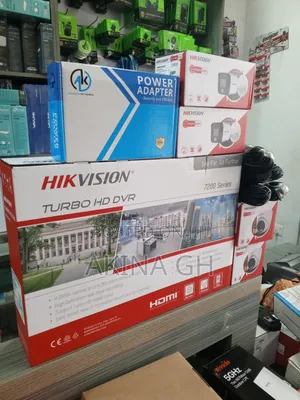 Hikvision 4ch Color With Audio CCTV Complete Kit in Lapaz - Security ...