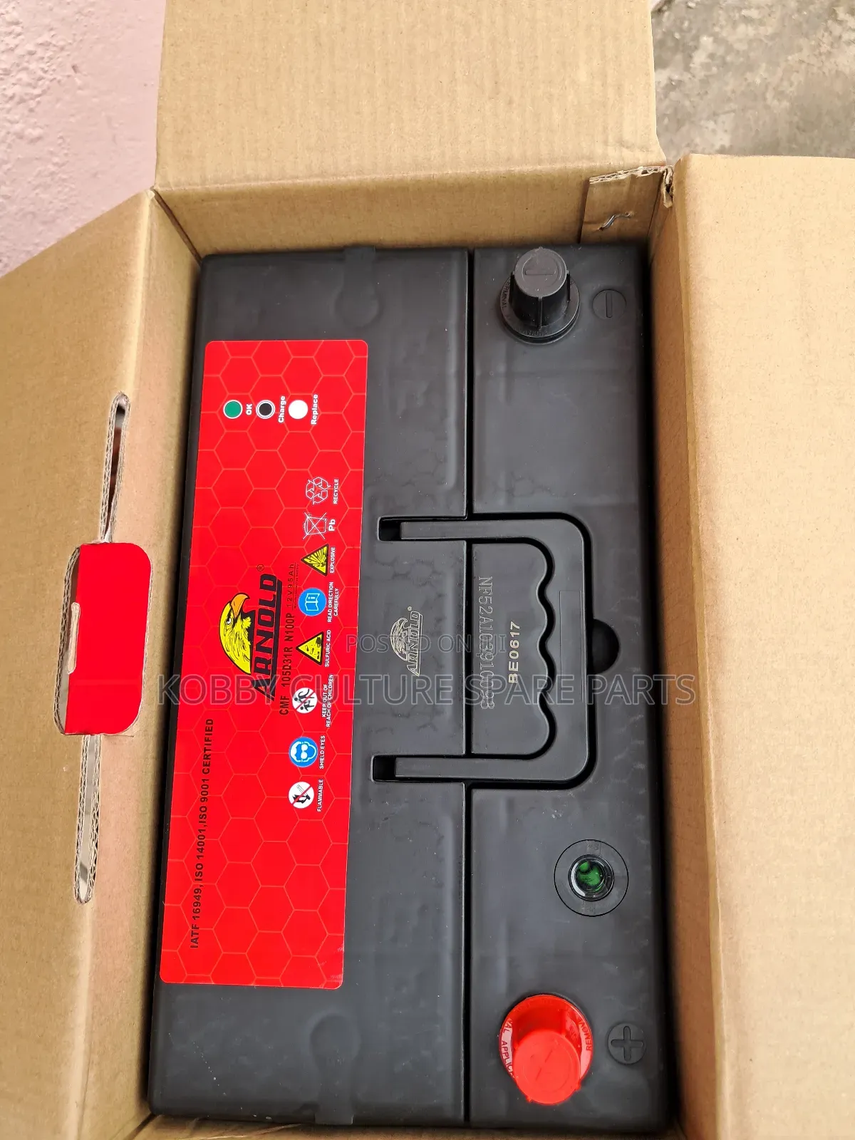 Original Arnold Battery [17 Plate] Available For All Cars in Abossey ...