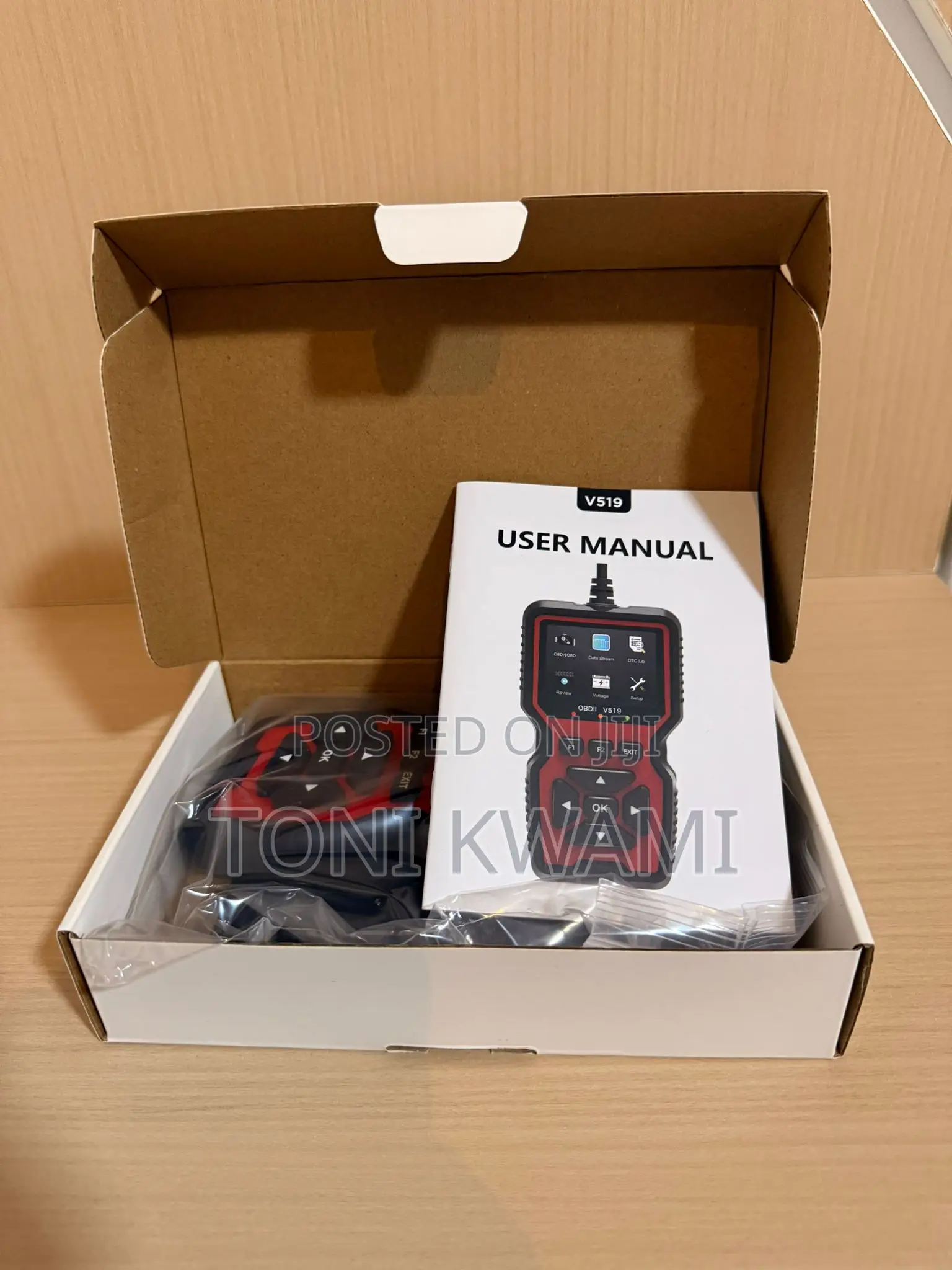 V519 Obd2 Code Reader – Check Engine Light Fault Code Scanner in ...