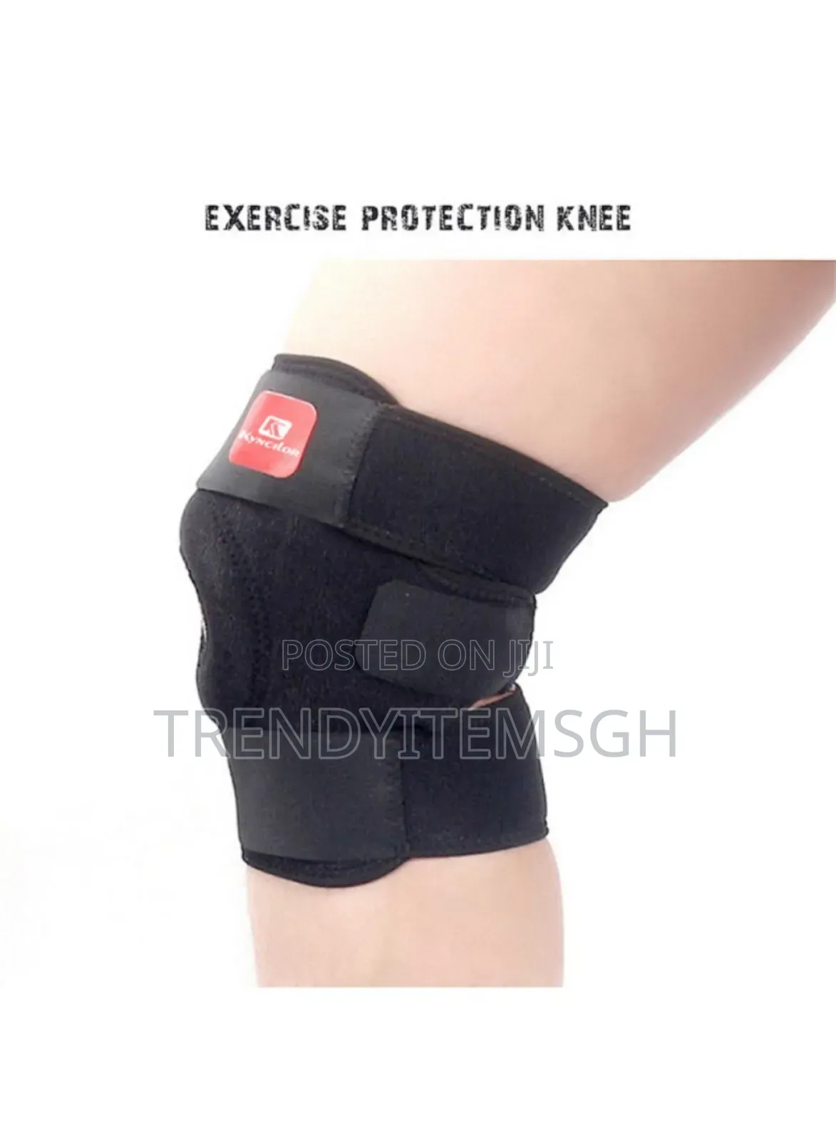 Elastic Knee Support Brace Kneepad Adjustable Knee Pads in Spintex ...