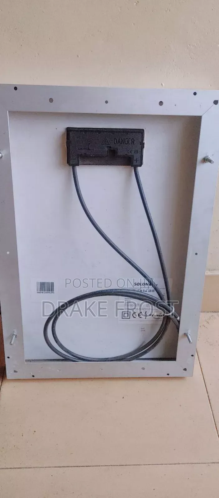 Solar Panel 1000v 20w in Ablekuma - Solar Energy, Drake Frost | Jiji.com.gh