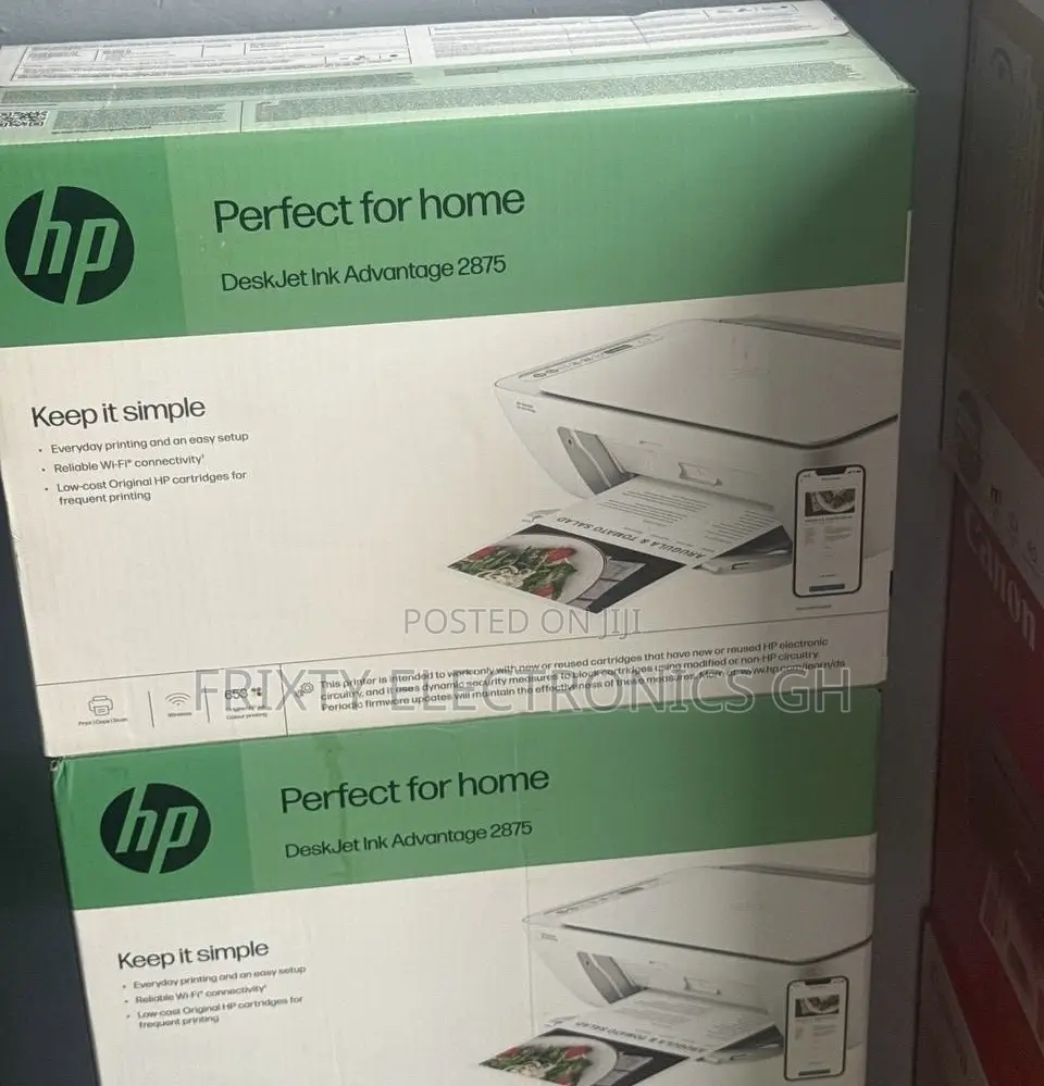 Hp Deskjet Ink Advantage 2875-Color|Wireless|Print|Scan|Copy|A4| in ...