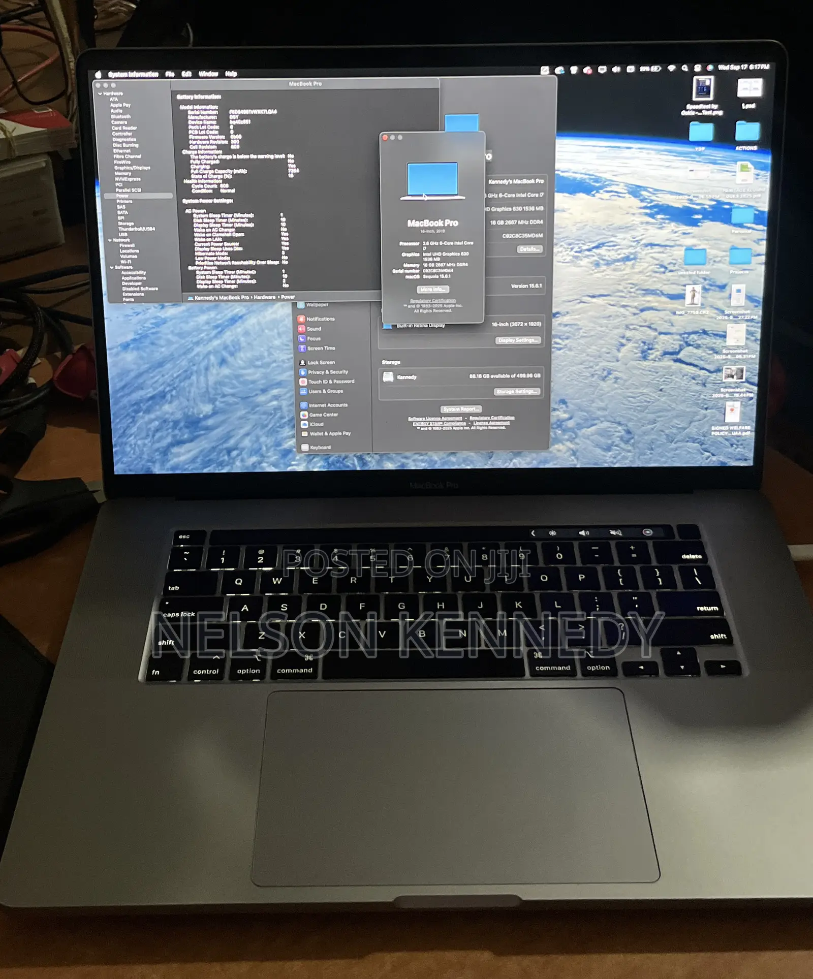 Laptop Apple MacBook Pro 2019 16GB Intel Core I7 SSD 512GB in Ga West ...