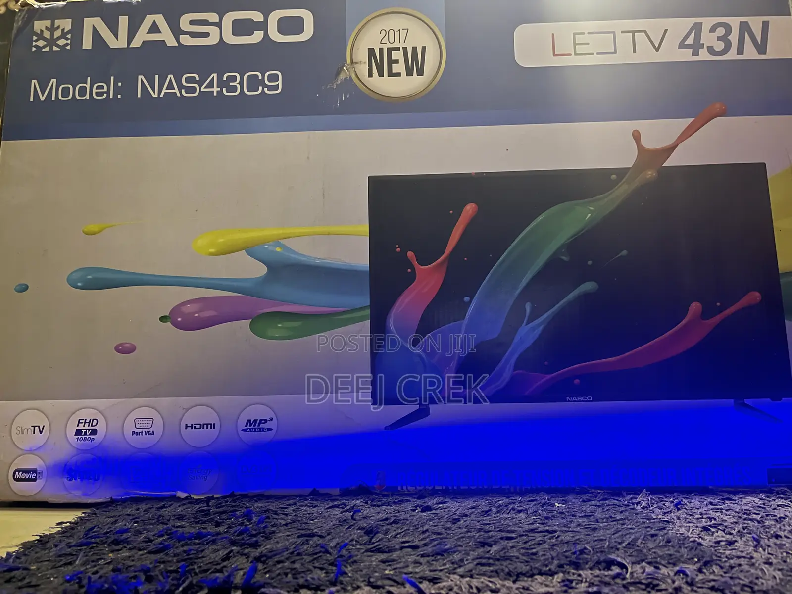 Nasco 43 Inch Led in Ashaley Botwe - TV & DVD Equipment, Deej Crek ...