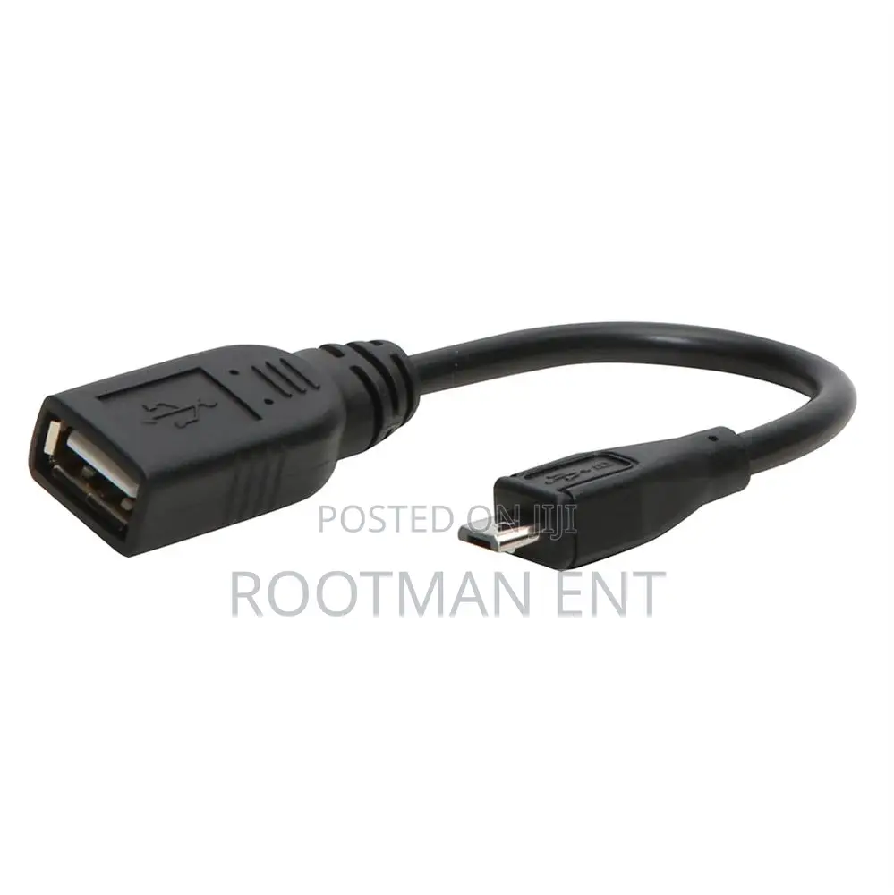 Micro-Usb (Type-B) Male to Usb 2.0 (Type-A) Female Slim Otg in Accra ...