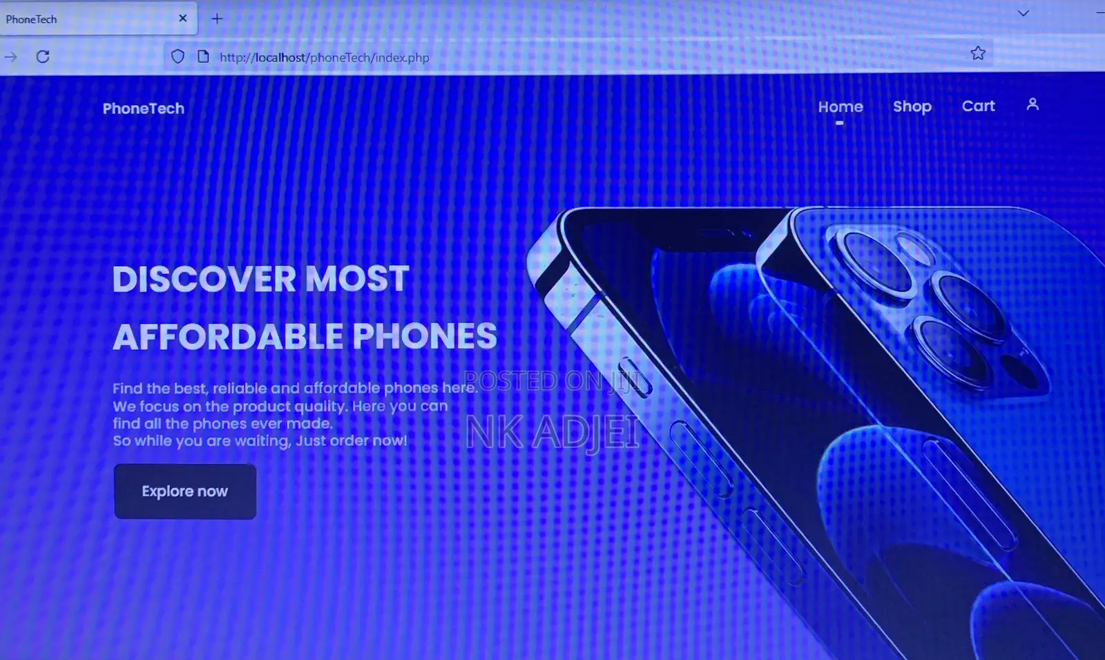 Php E-commerce Student Project (With Paystack + Database) in Tema ...