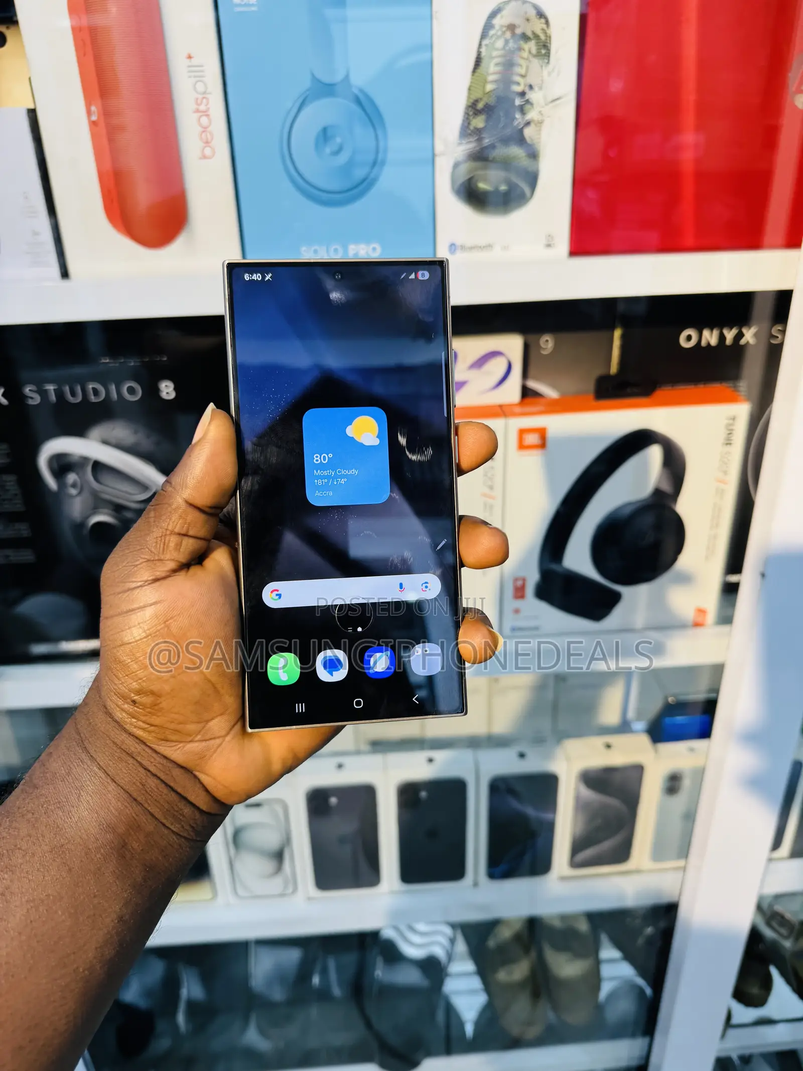 Samsung Galaxy S24 Ultra 512 GB Gold in Kokomlemle - Mobile Phones ...