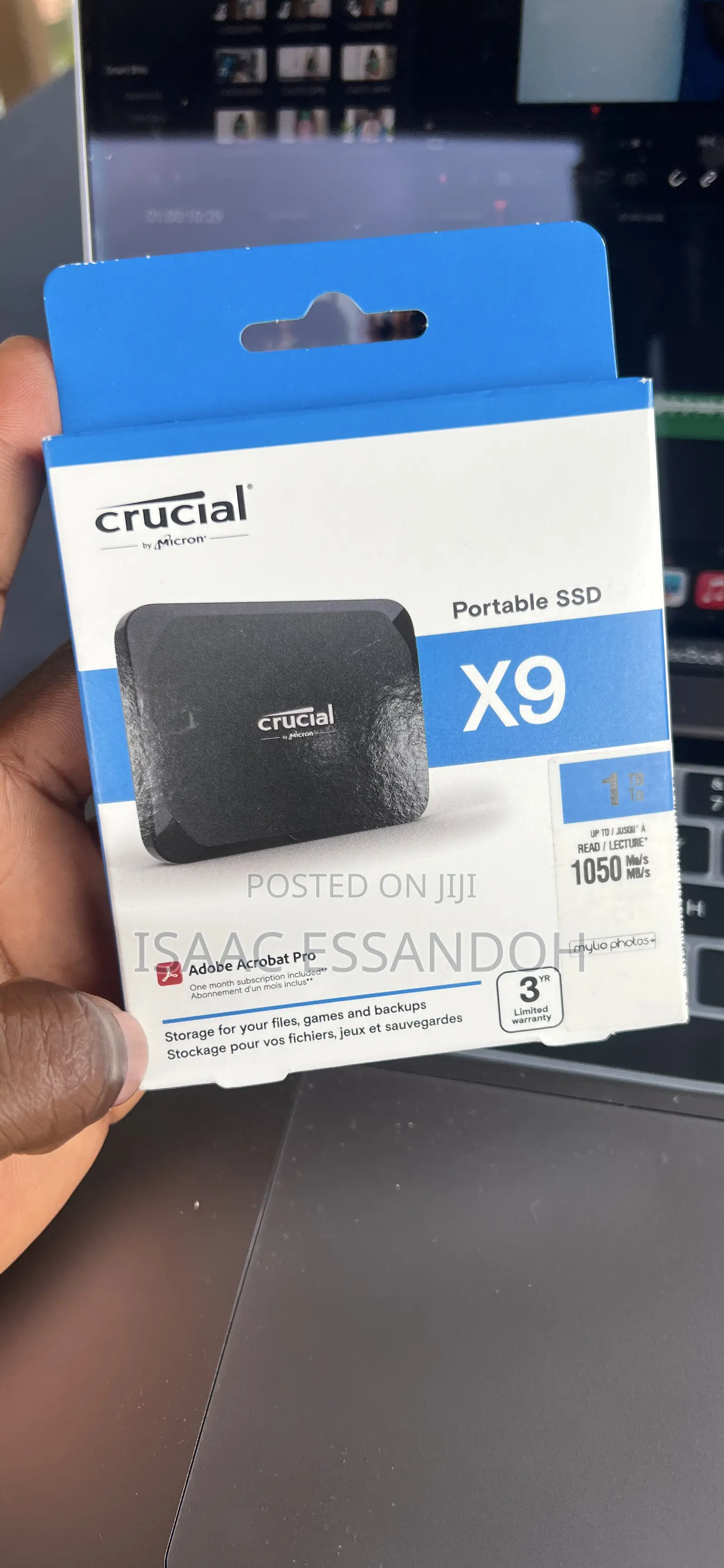 1tb Crucial X9 External SSD in Cape Coast Metropolitan - Computer ...
