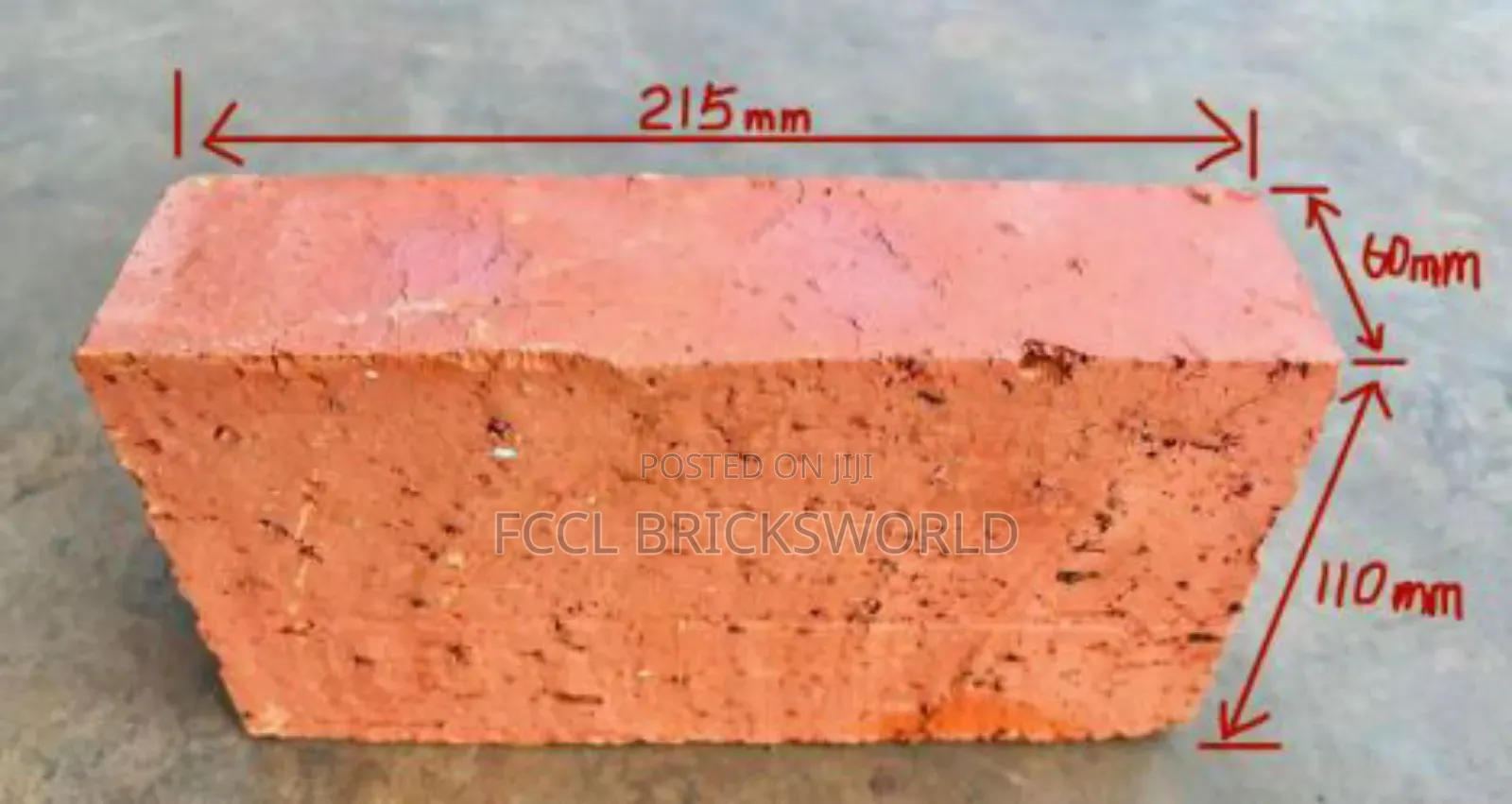 Quality Burnt Clay Bricks in Effutu Municipal - Building Materials & Supplies, Fccl Bricksworld ...