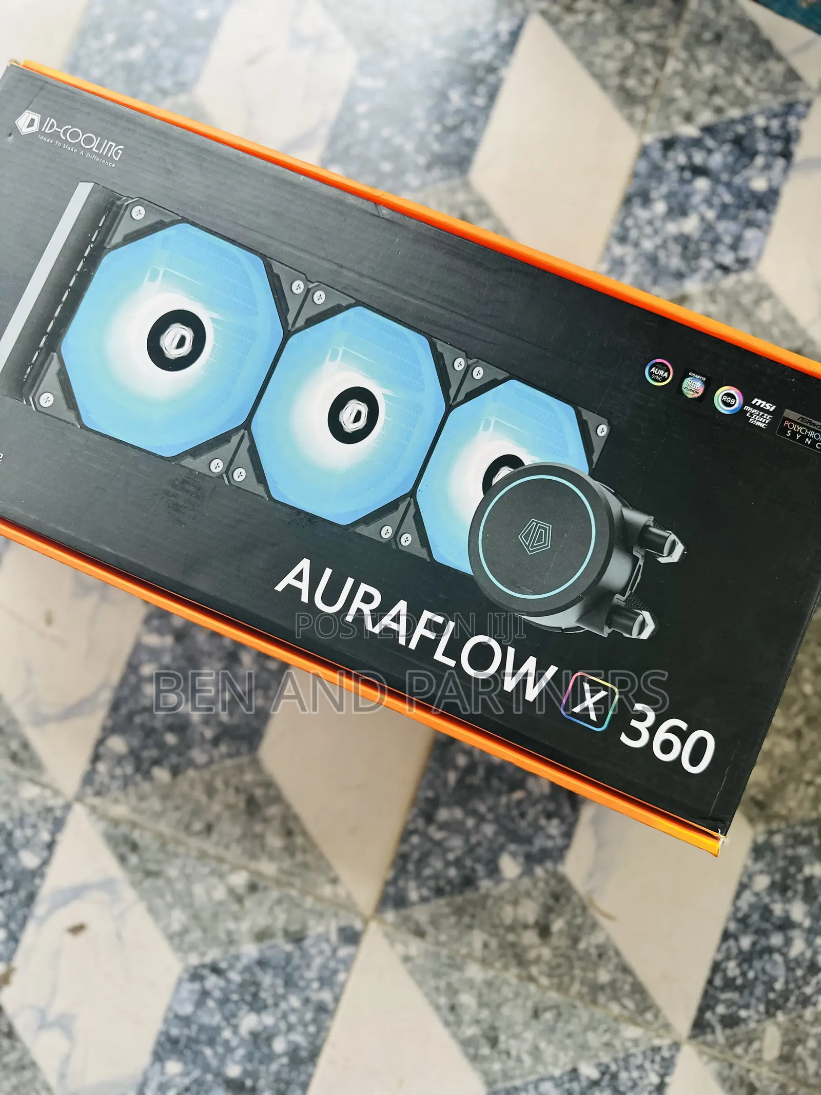 Id-cooling Auraflow X 360 Cpu Water Cooler Rgb in Ga West Municipal - Computer Hardware, Ben ...