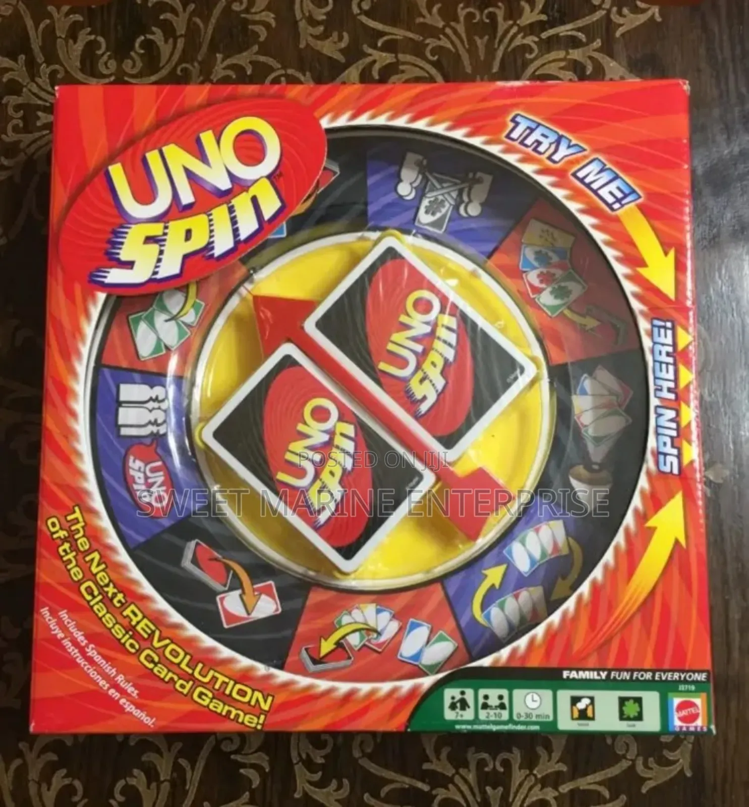 Uno Spin Card Game in Tema Metropolitan - Books & Table Games, Nanahemaa Nyantakyiwaah | Jiji.com.gh