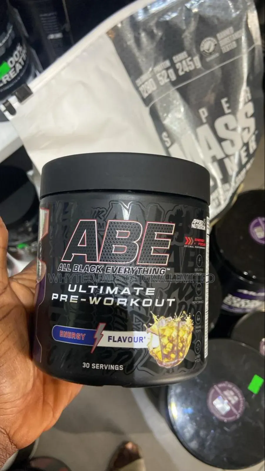Abe Ultimate Pre-workout| Insane Strength| Explosive Energy|30servings ...