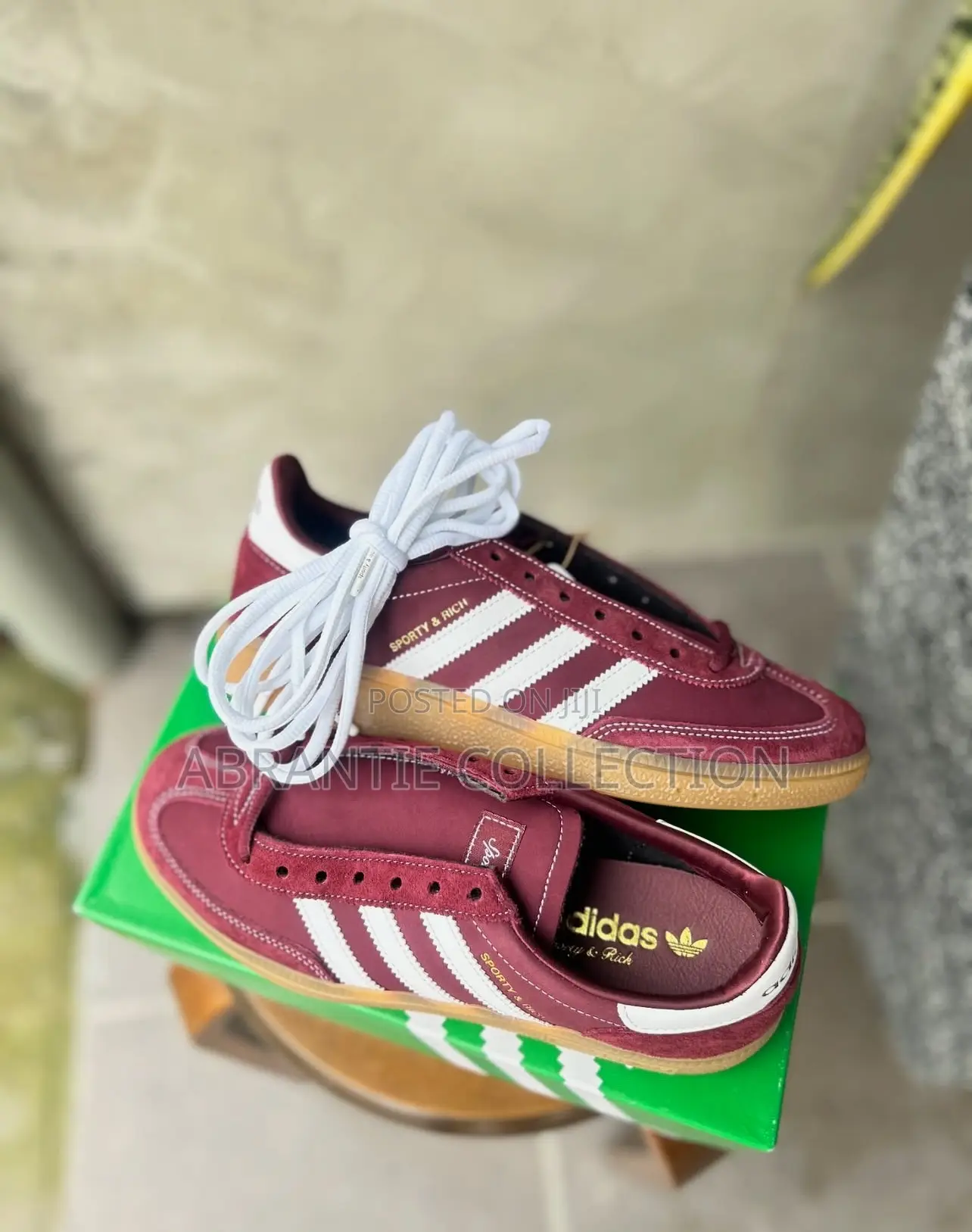 Adidas Sporty Rich Wine/Brown in Dansoman - Shoes, Abrantie Collection ...