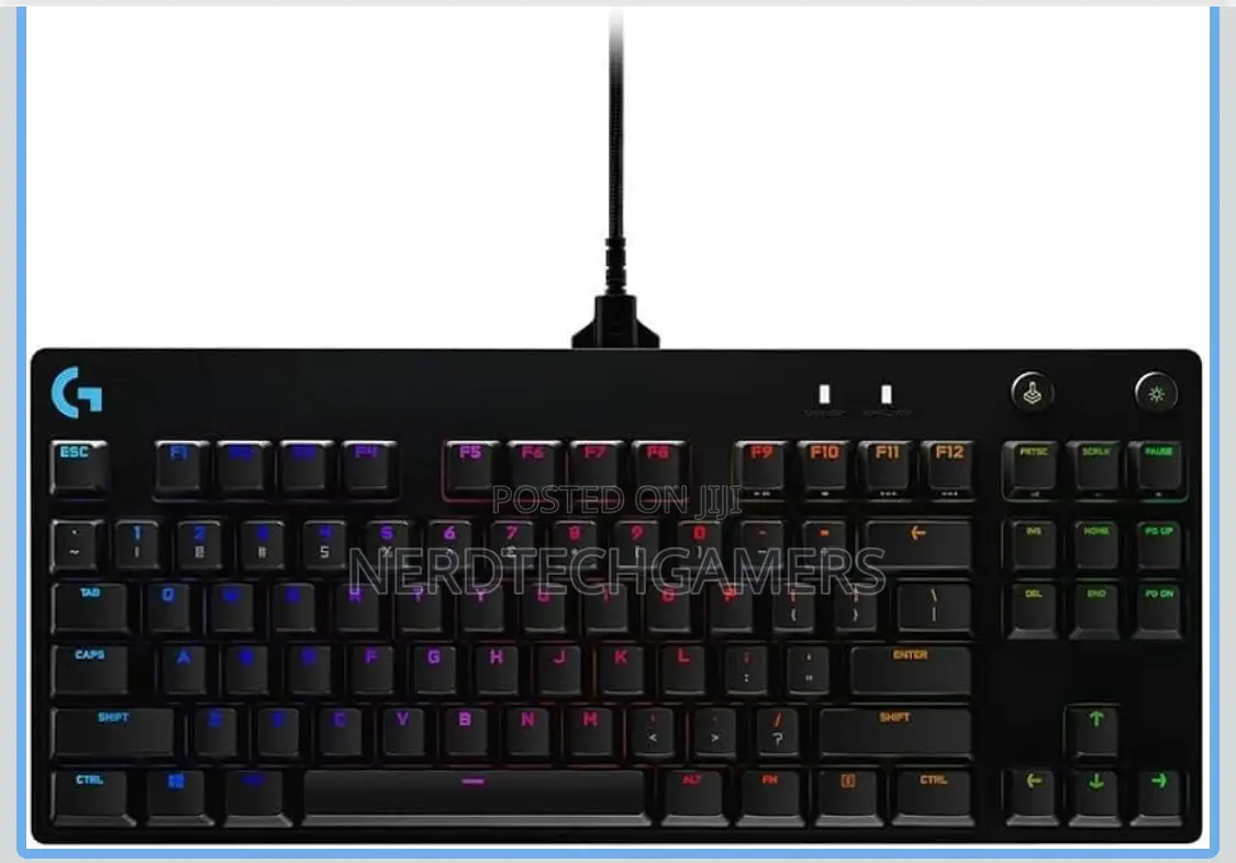 Logitech G Pro Mechanical Gaming Keyboard, Ultra Portable Tenkeyless D ...