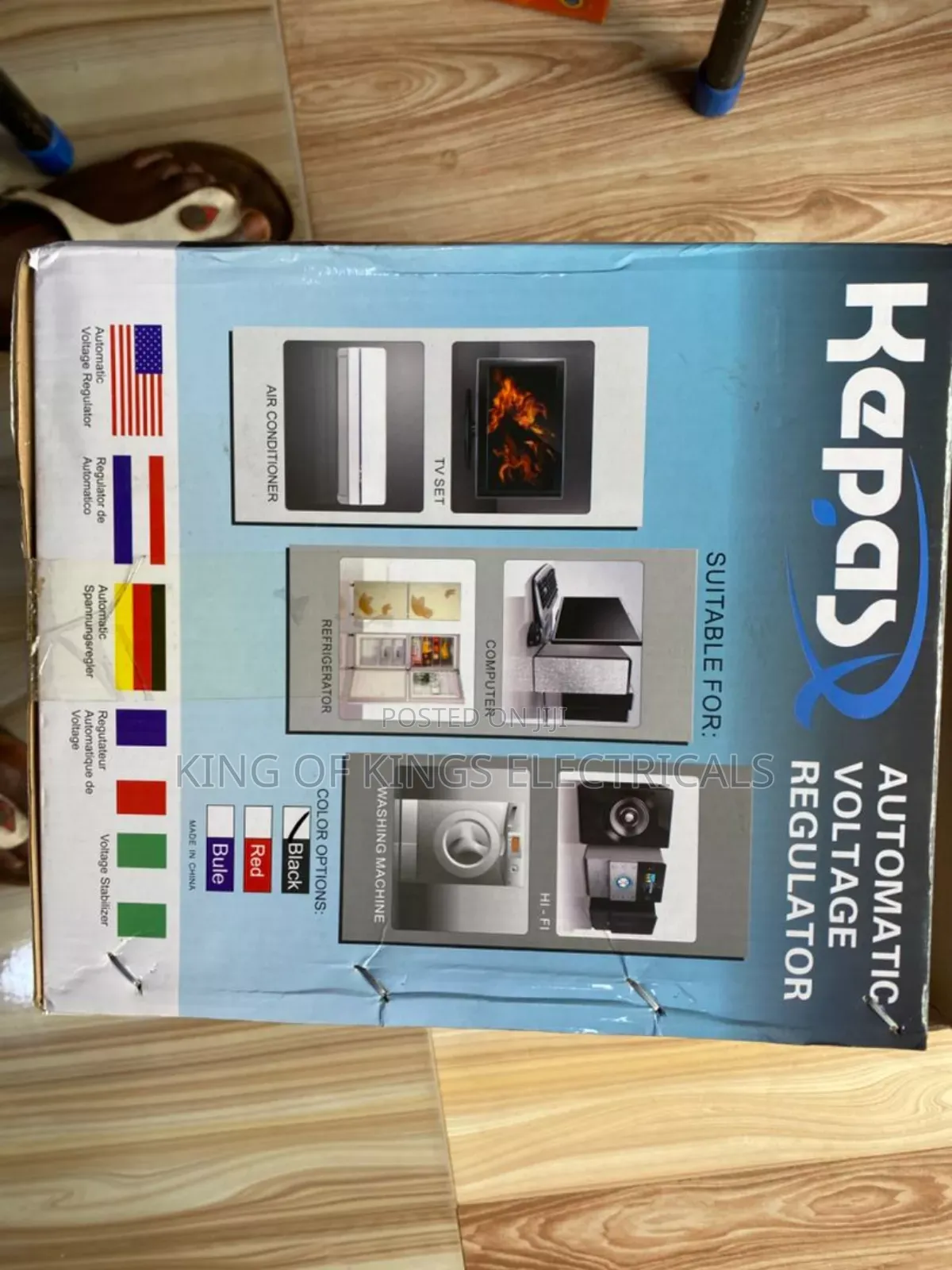 Kepas Automatic Voltage Regulator(5000w)–Reliable Power Protection in ...