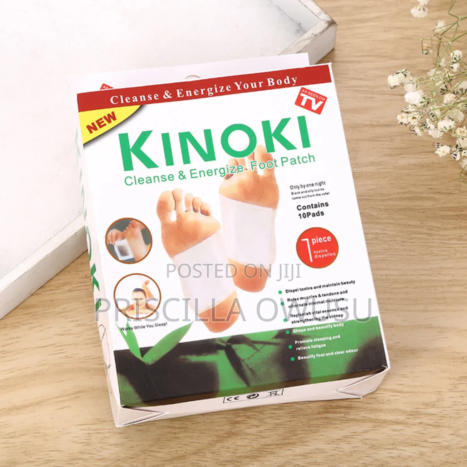 Kinoki Detox Foot Pads in Ofankor - Vitamins & Supplements, Priscilla ...