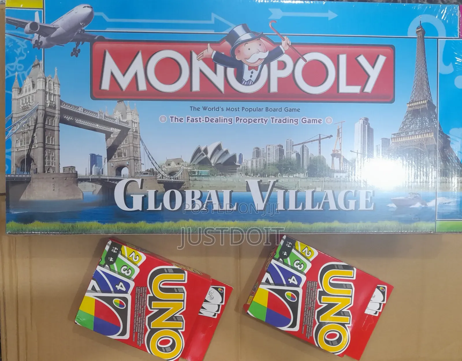 Monopoly + 2 Uno Games Set in Accra Metropolitan - Toys, Games & Bikes ...