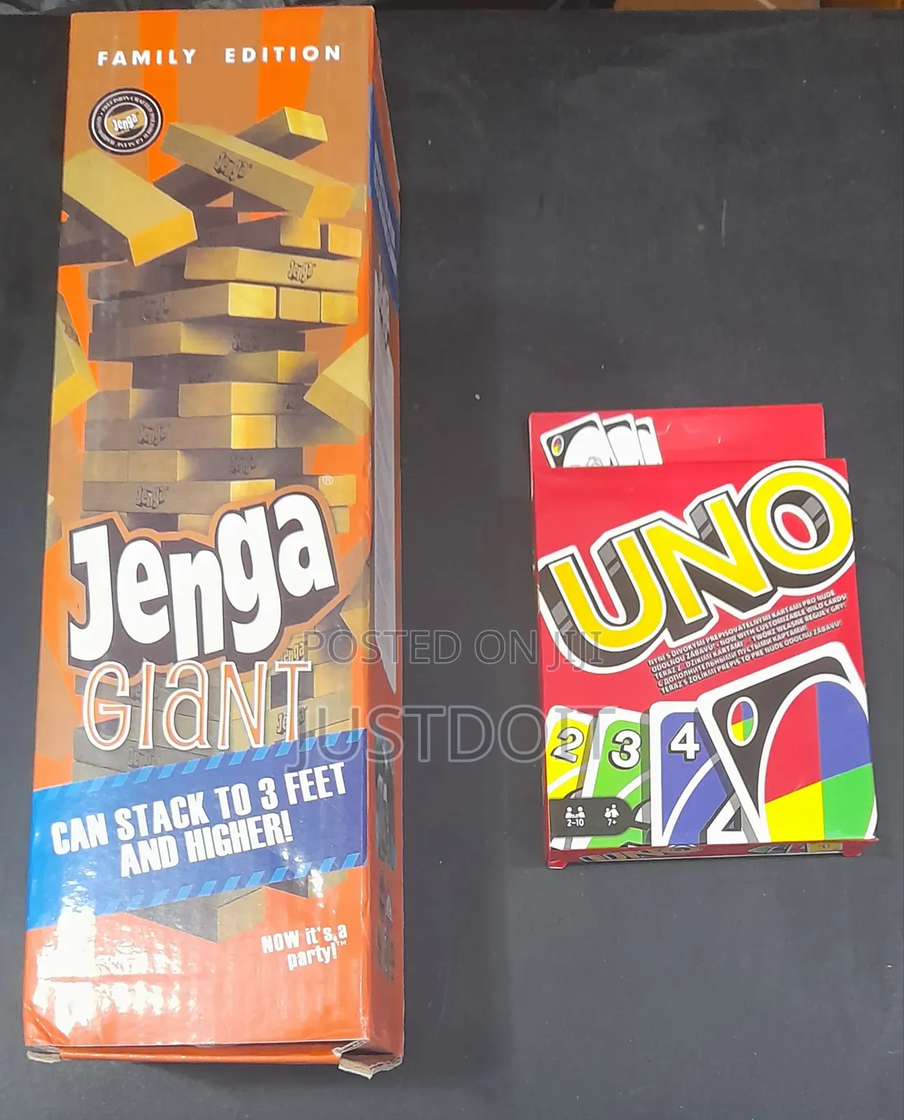 Jenga + Uno Game Set. in Accra Metropolitan - Books & Table Games ...