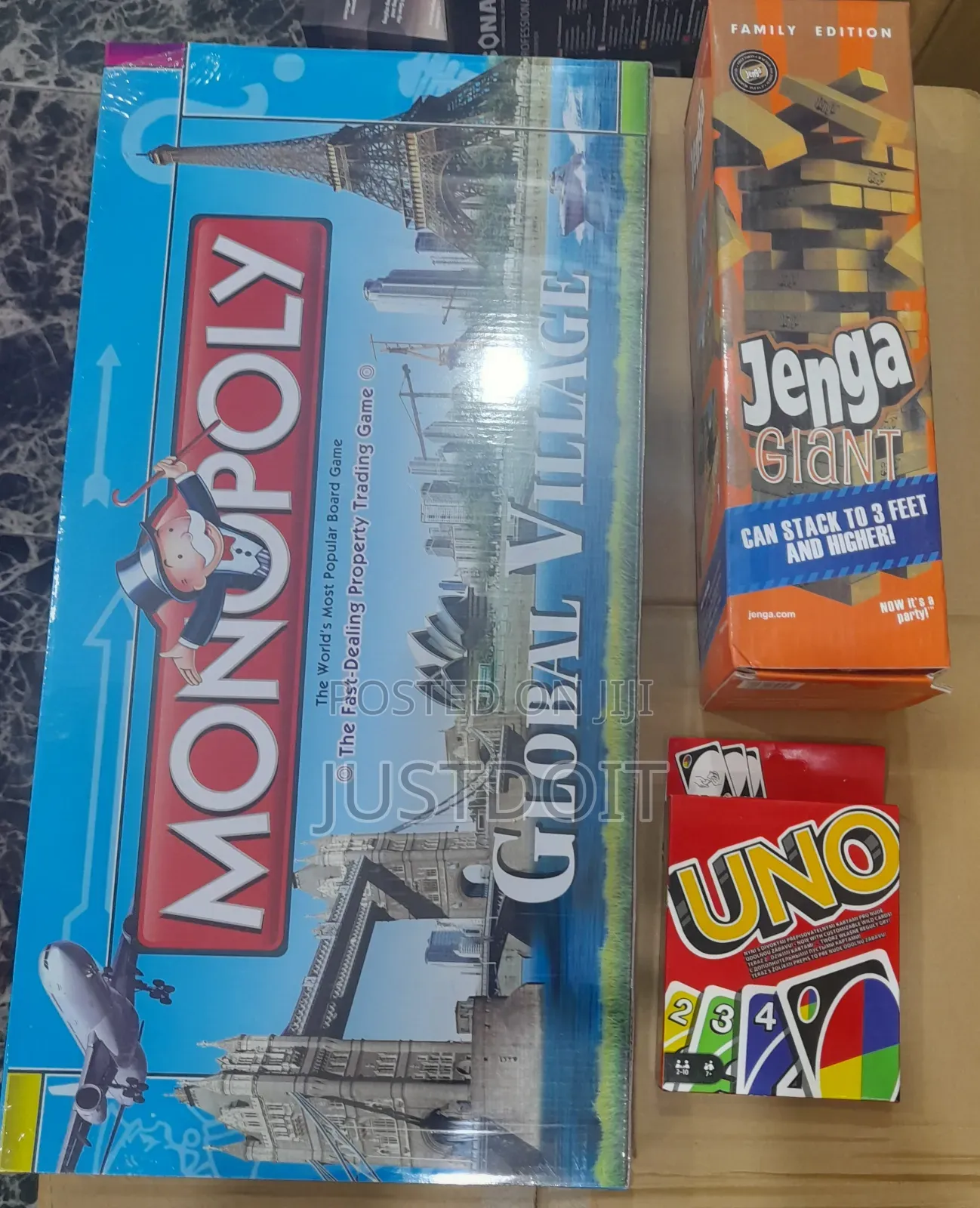 Monopoly + Jenga + Uno Game Pack in Accra Metropolitan - Books & Table ...