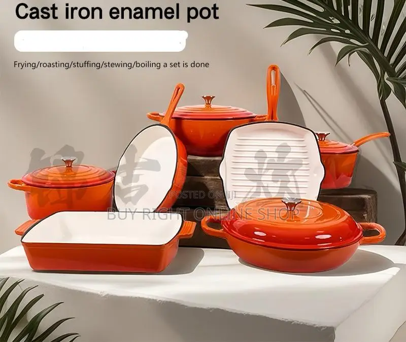 Cast Iron Enamel Cooking Pot in Achimota - Kitchenware & Cookware, Buy ...