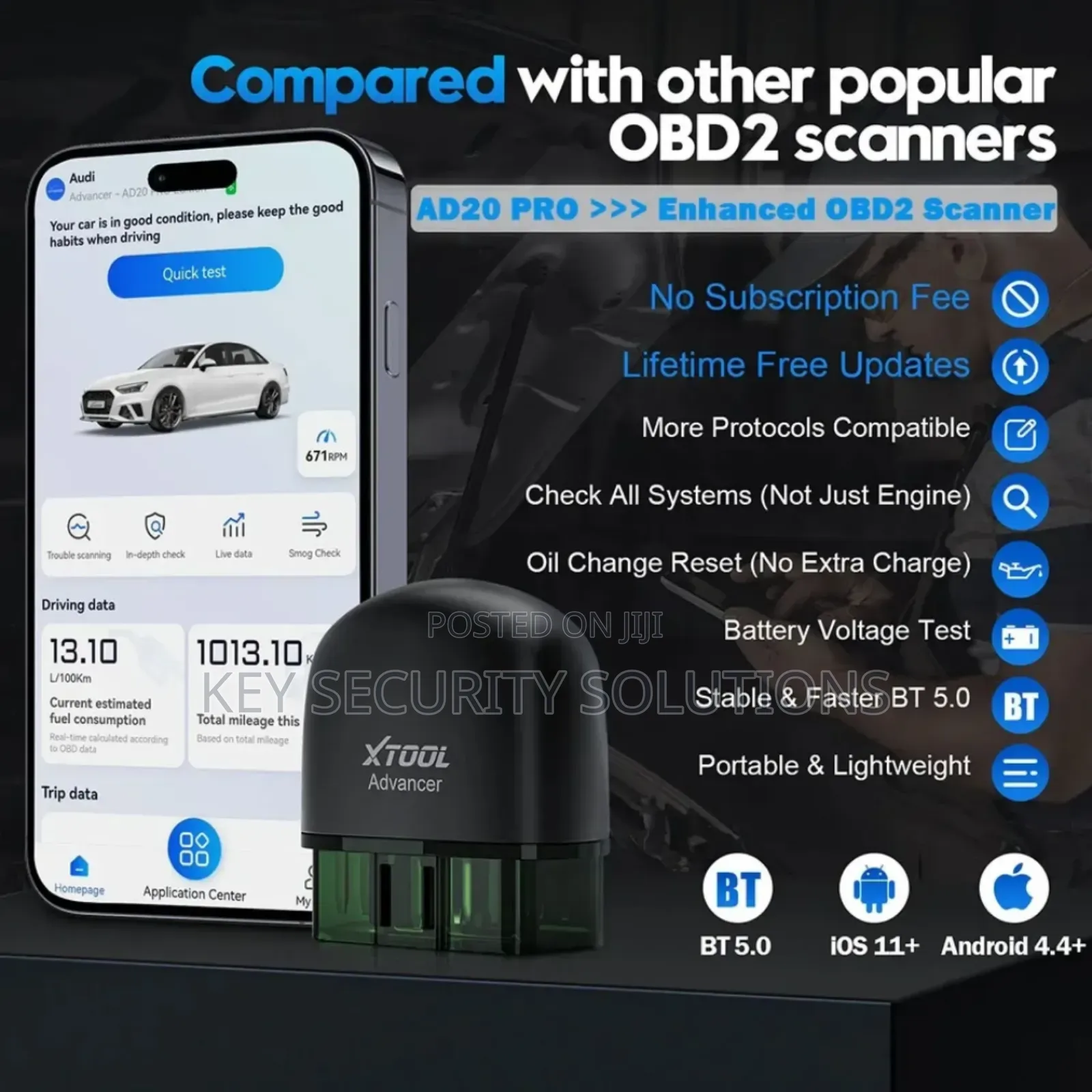 Xtool Ad20pro Obd2 Bt Scanner in Spintex - Vehicle Parts & Accessories ...