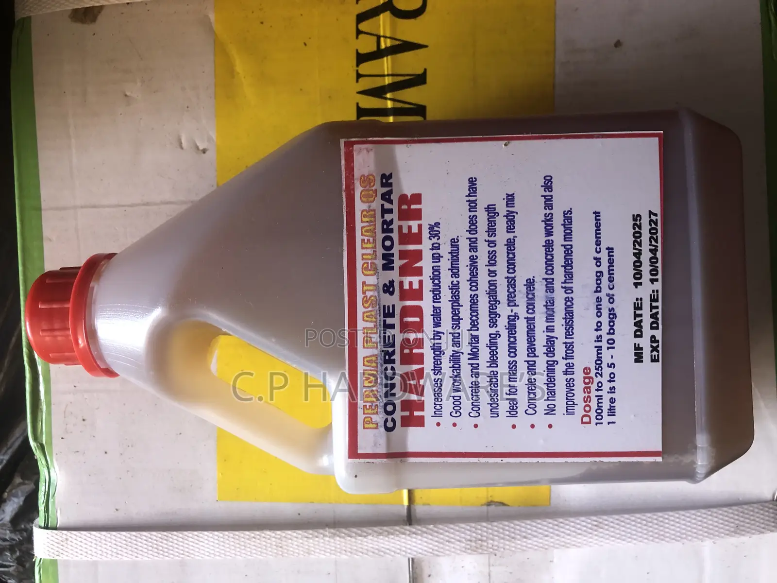 Concrete and Mortar Hardner in Accra Metropolitan - Other Repair ...
