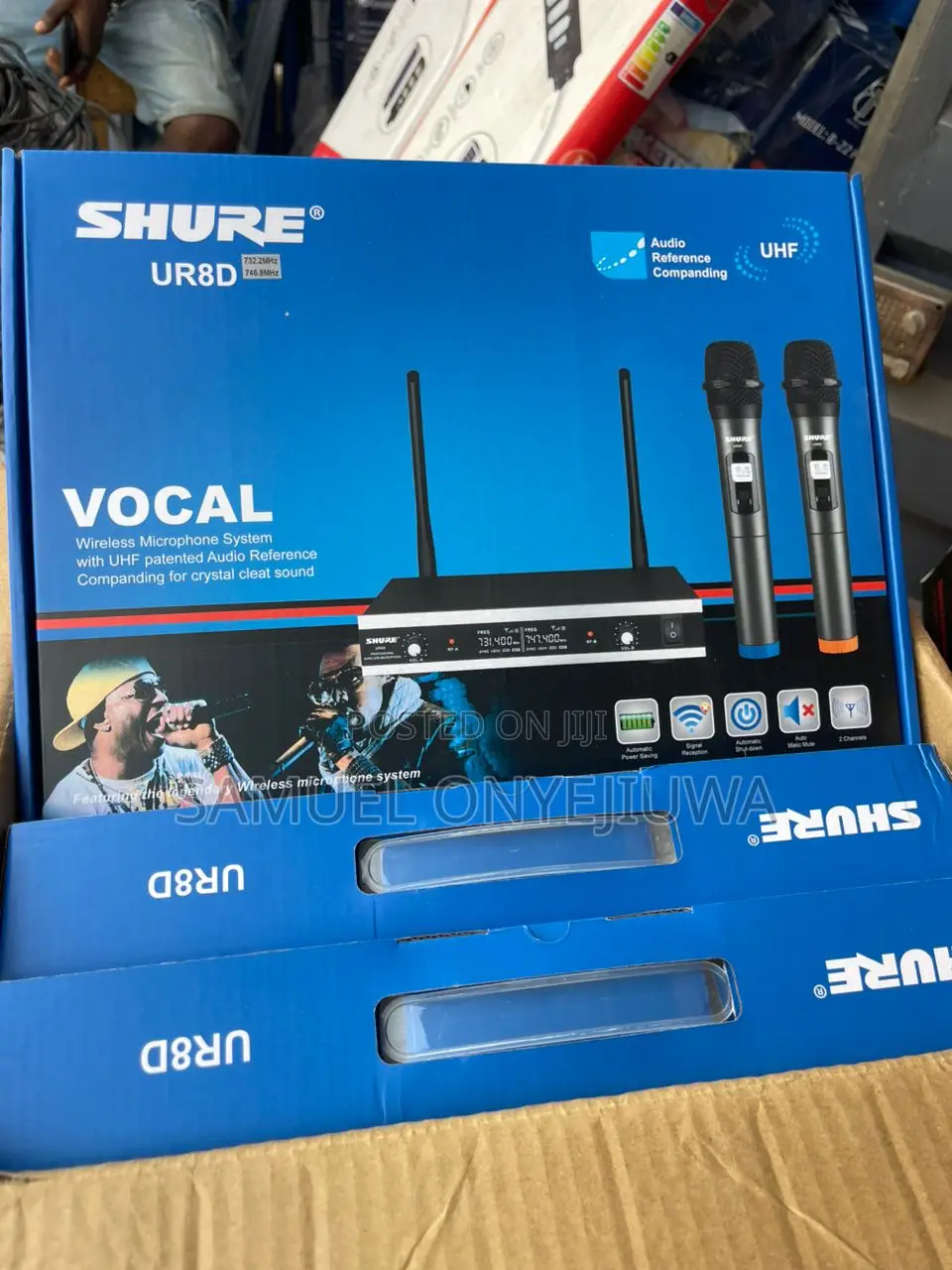 Shure Wireless Microphone Ur8d in Adenta - Audio & Music Equipment, Samuel Onyejiuwa | Jiji.com.gh