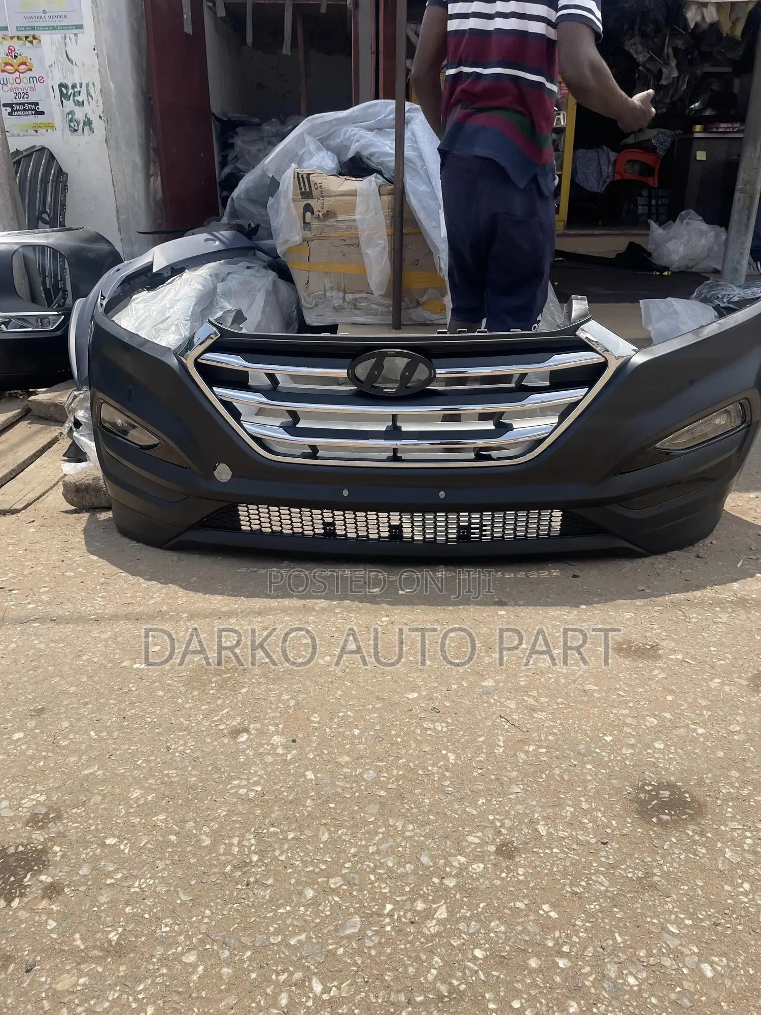 Hyundai Tucson 2016-2023 Front Bumper Complete Available in Abossey ...