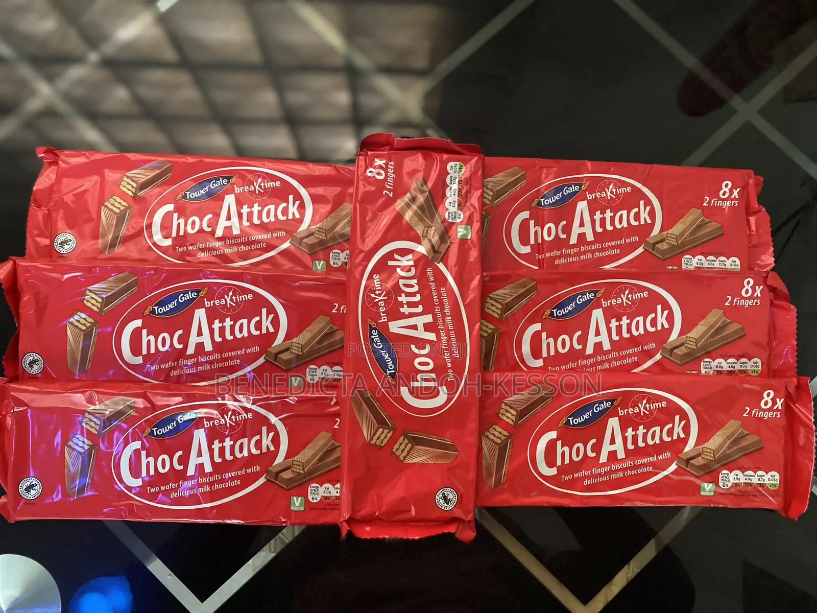 Tower Gate Choc Attack Wafer Biscuits in Accra Metropolitan - Food ...