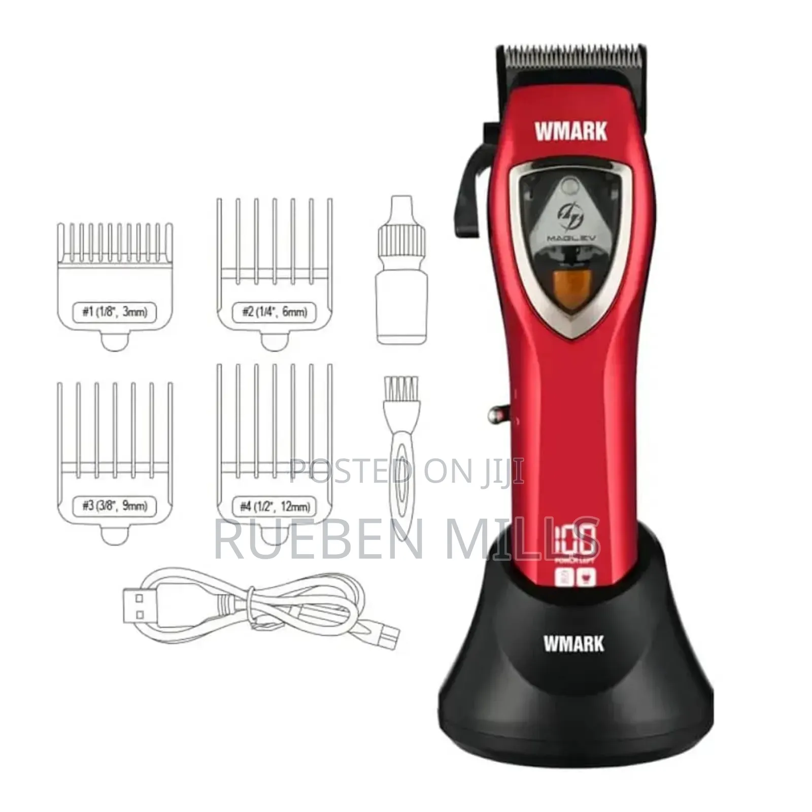 Wmark Ng-9010 High Speed Original Salon Barbering Machine Hair Clipper ...