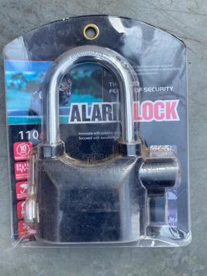 Heavy-Duty Alarm Padlock With Motion Shock Sensor–110db Security Lock ...