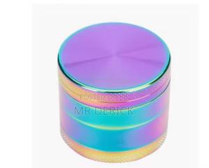 Rainbow Mini 40mm 4 Layers Dry Herb Grinder or Crusher Metal Zincalloy ...