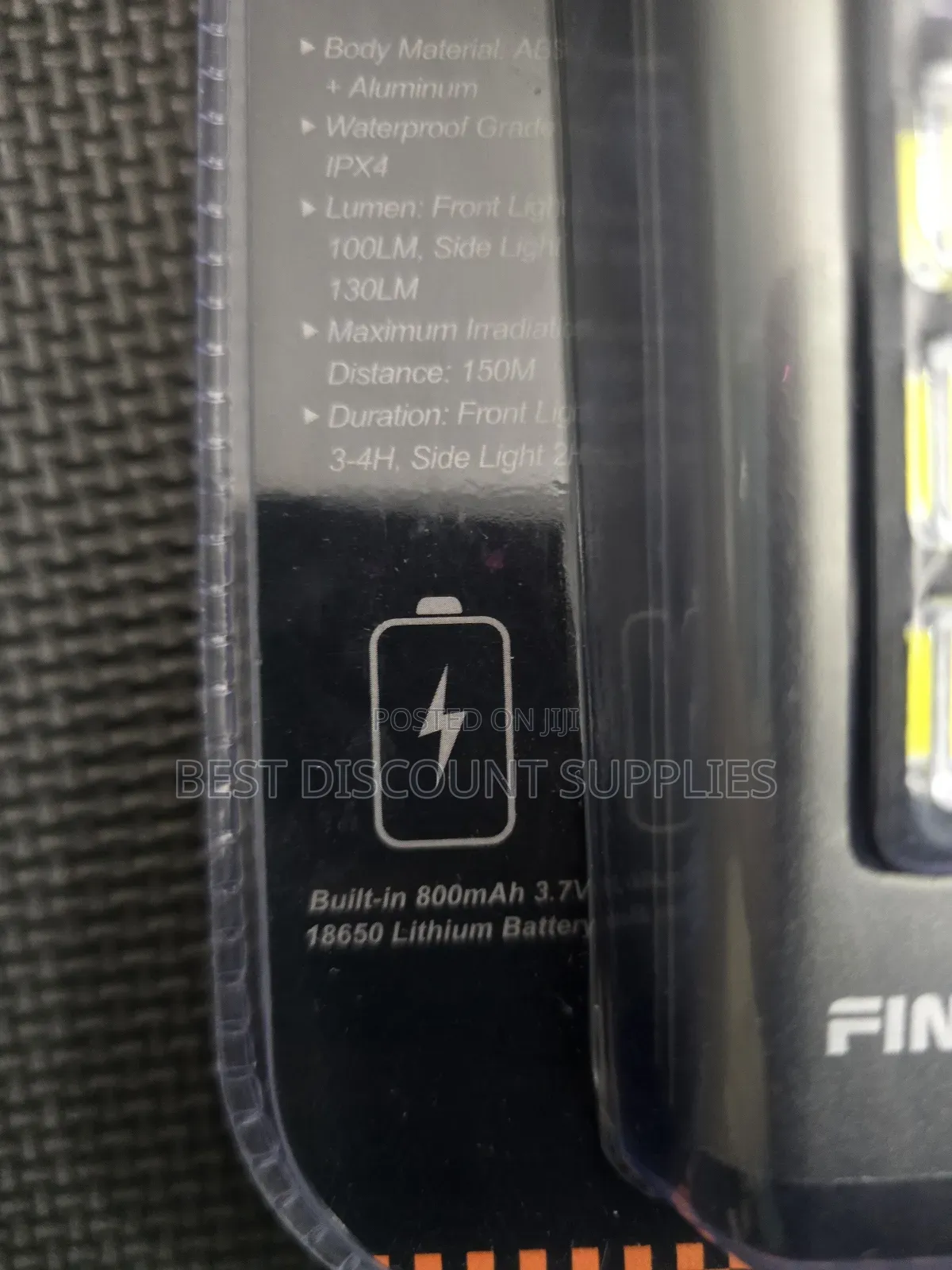 Original Professional Finder Aluminum Flashlight/Torch Light Led Light ...