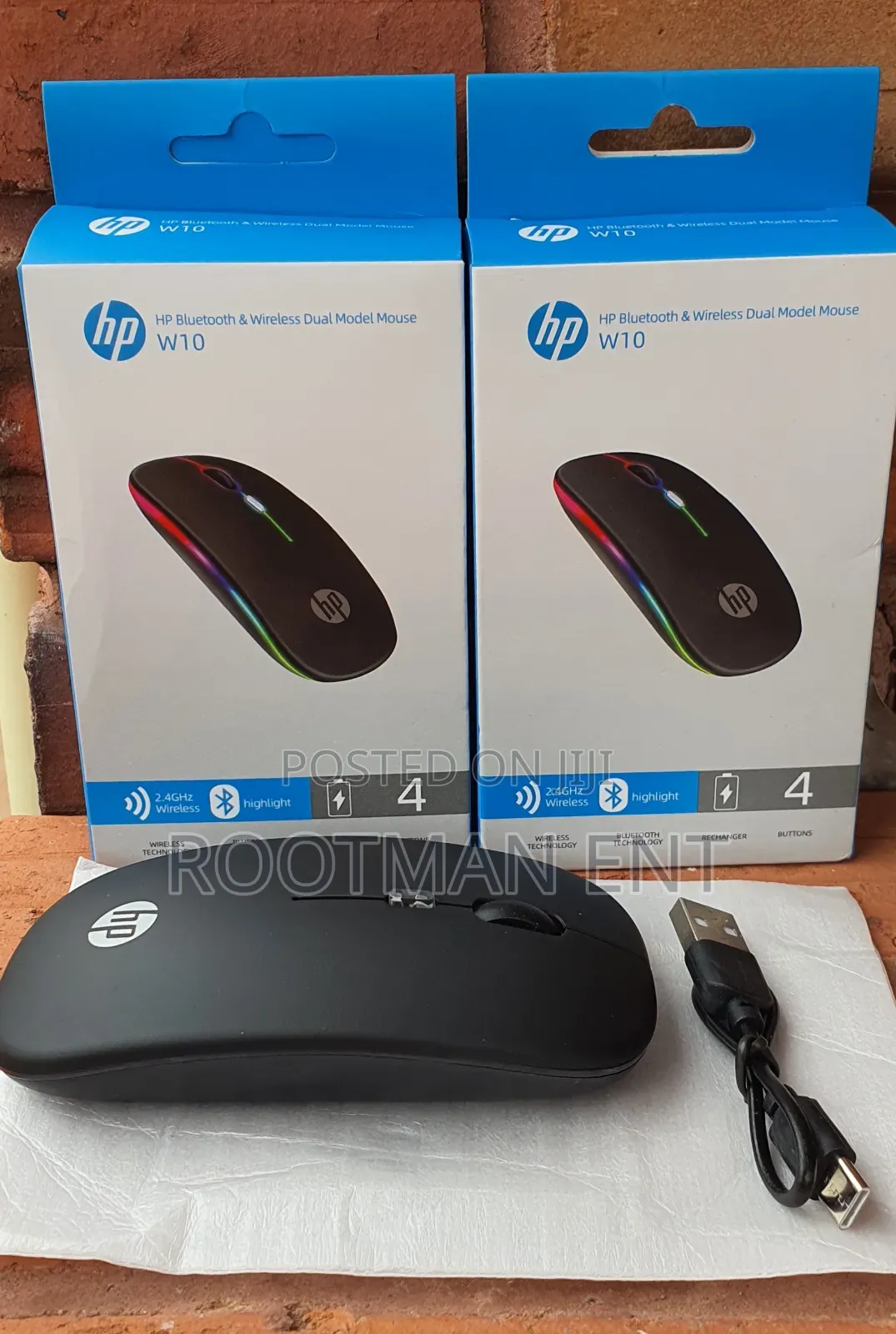 Ergonomic Handle Mouse With RGB Lights - Hp in Accra Metropolitan ...